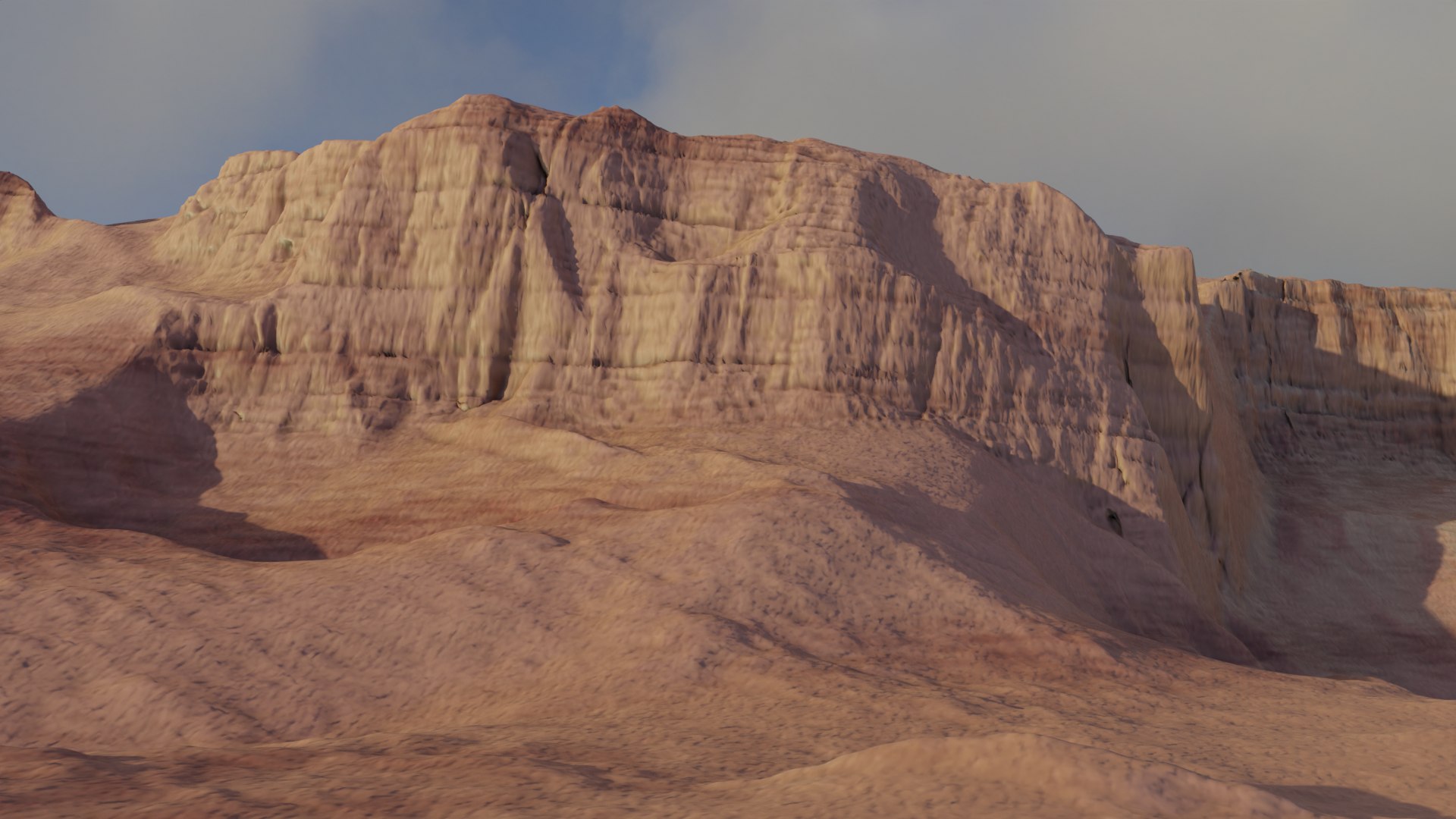 Mountain Cliff 3D Model - TurboSquid 2130855