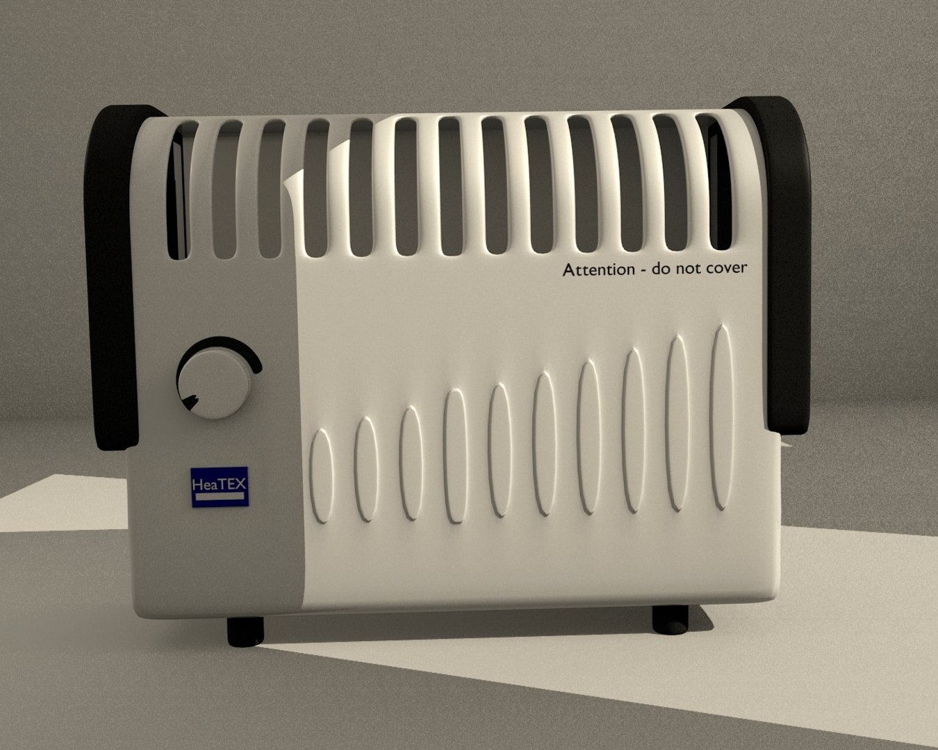 Electric Heater 3d Model