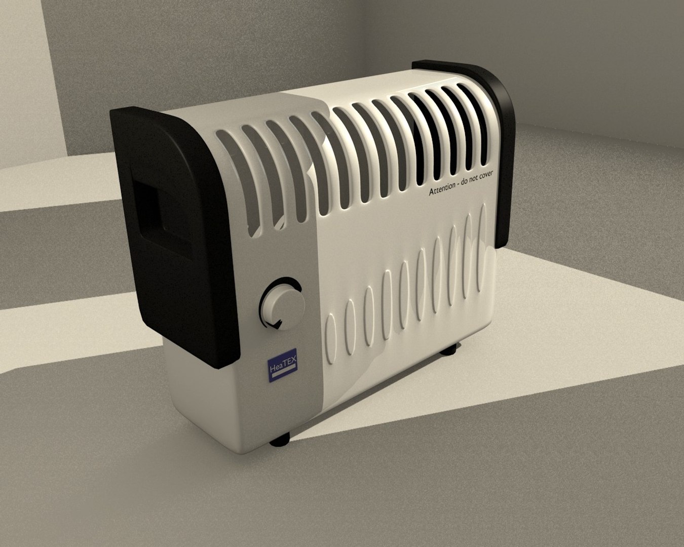 Electric Heater 3d Model