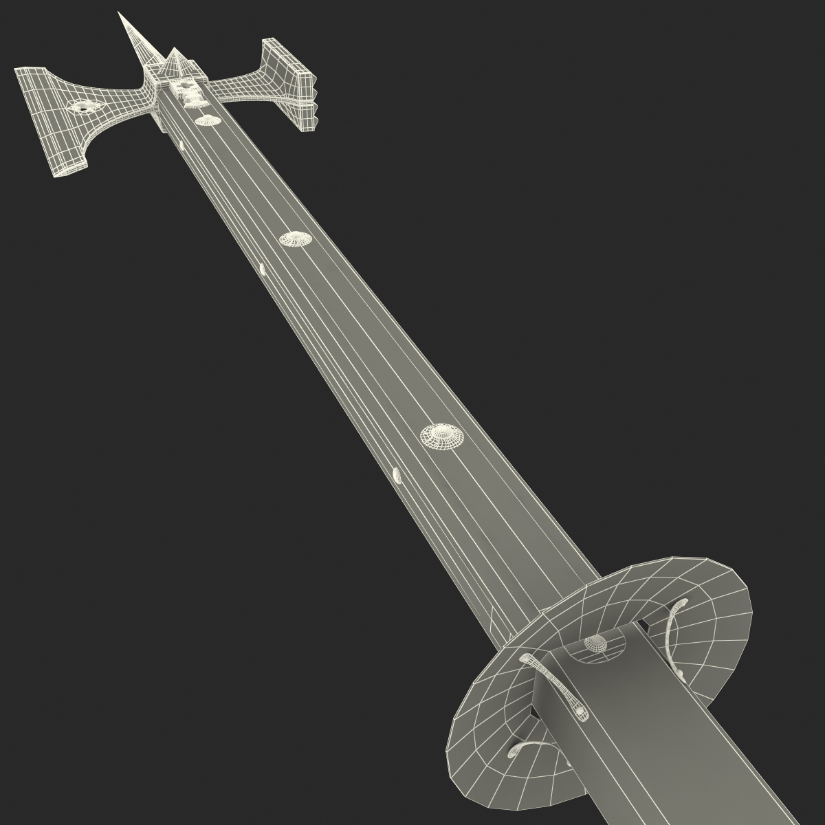 max poleaxe weapon