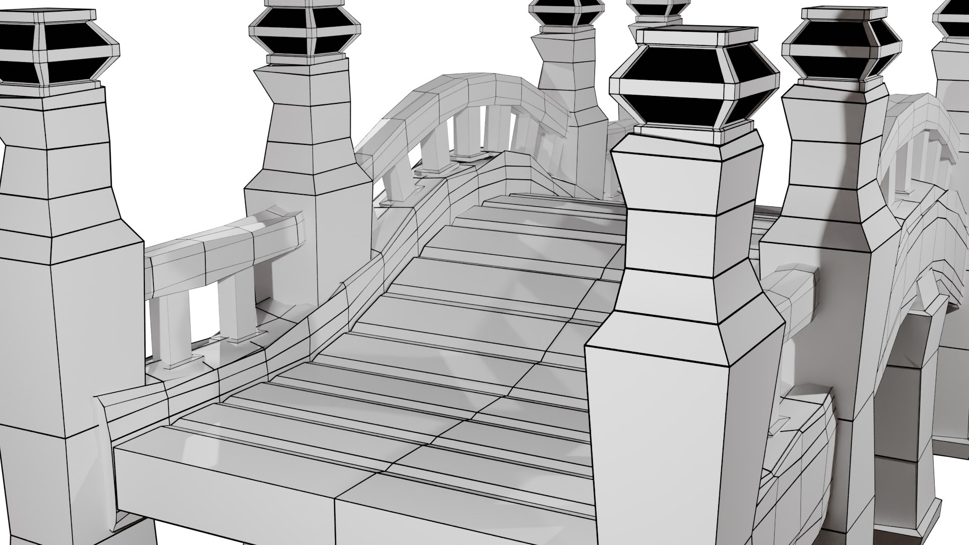 Medieval Rock Bridge 3D model - TurboSquid 2174595