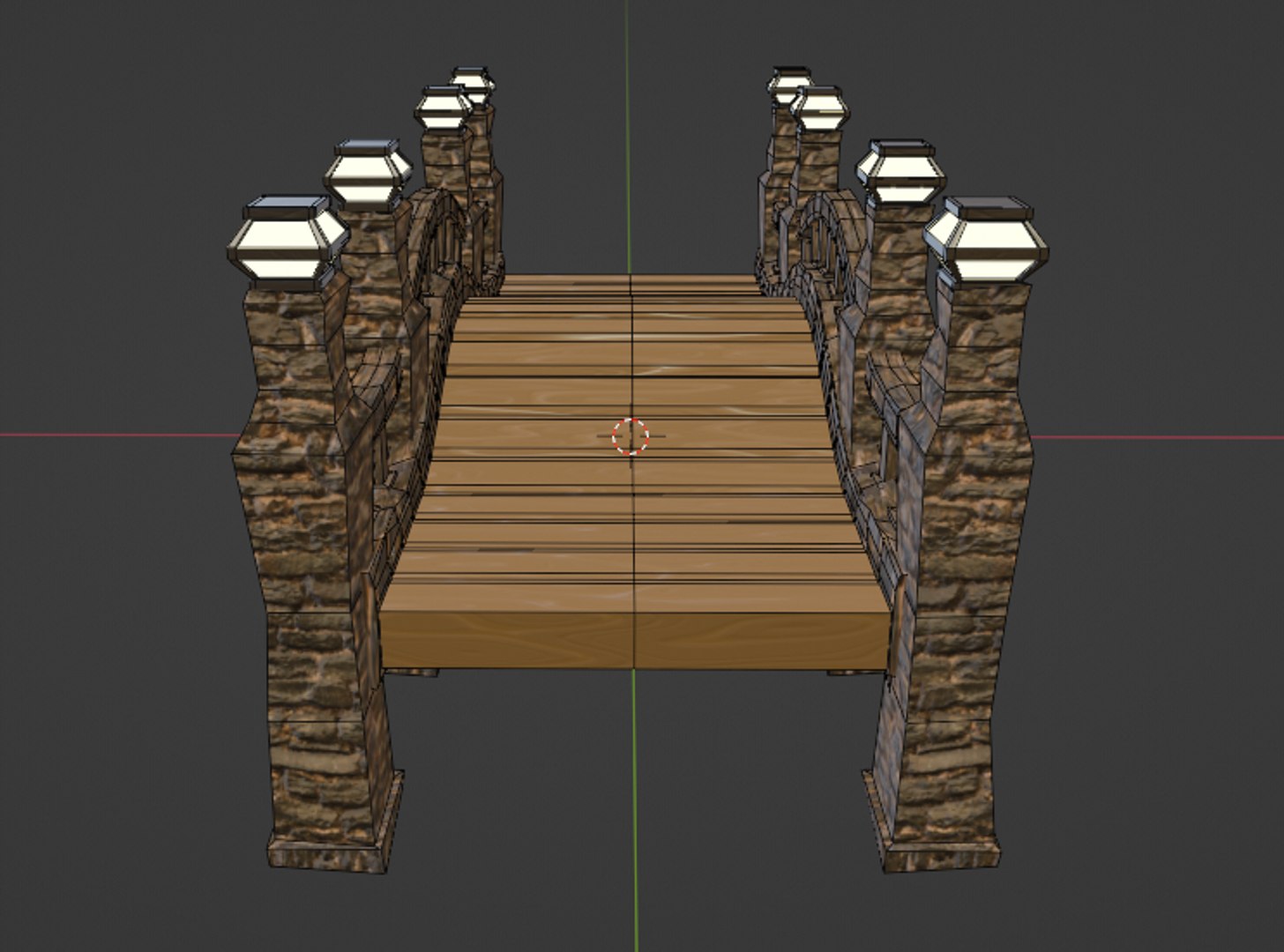 Medieval Rock Bridge 3D Model - TurboSquid 2174595