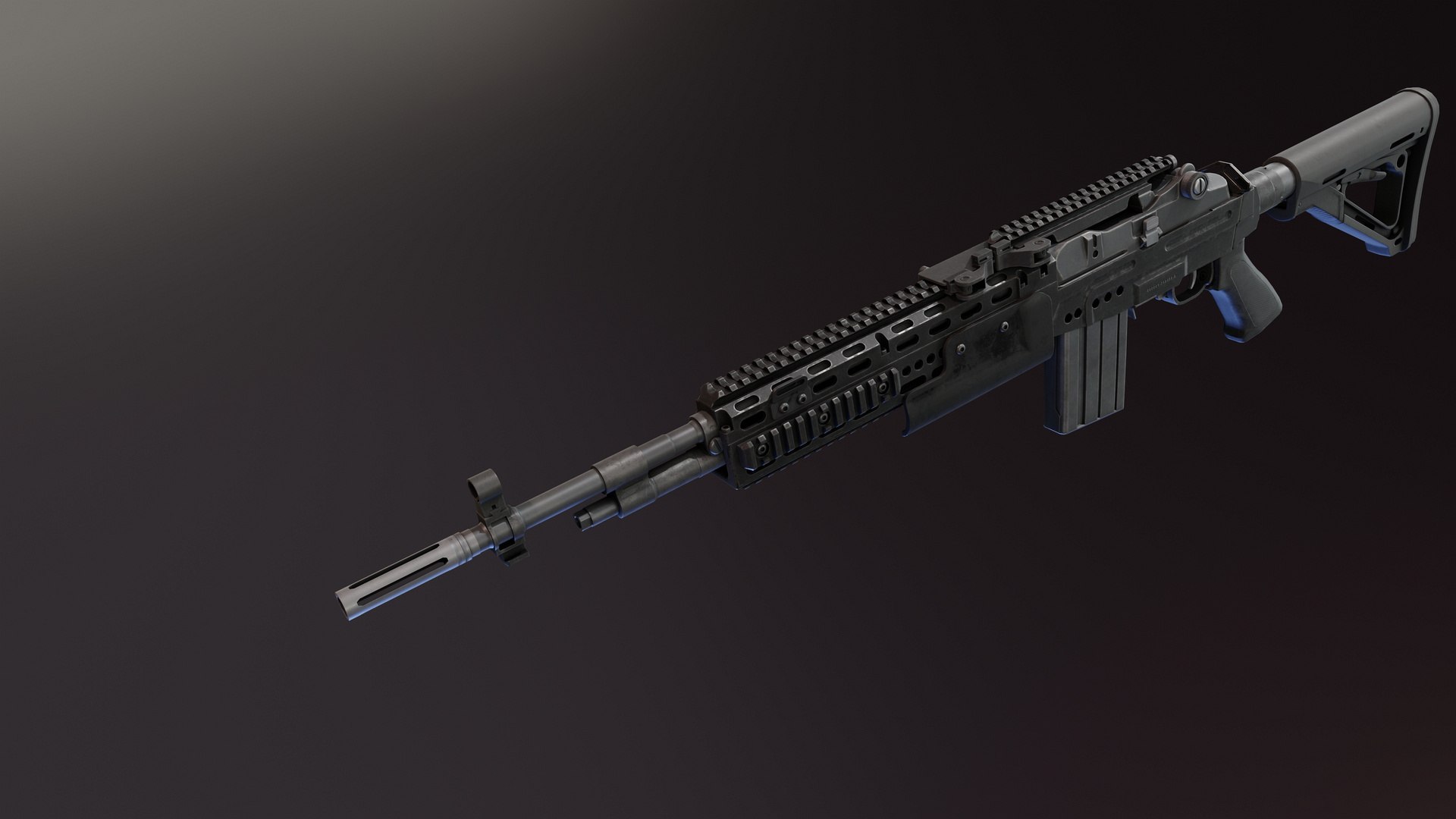 M 14 Custom 3D Model - TurboSquid 2230936