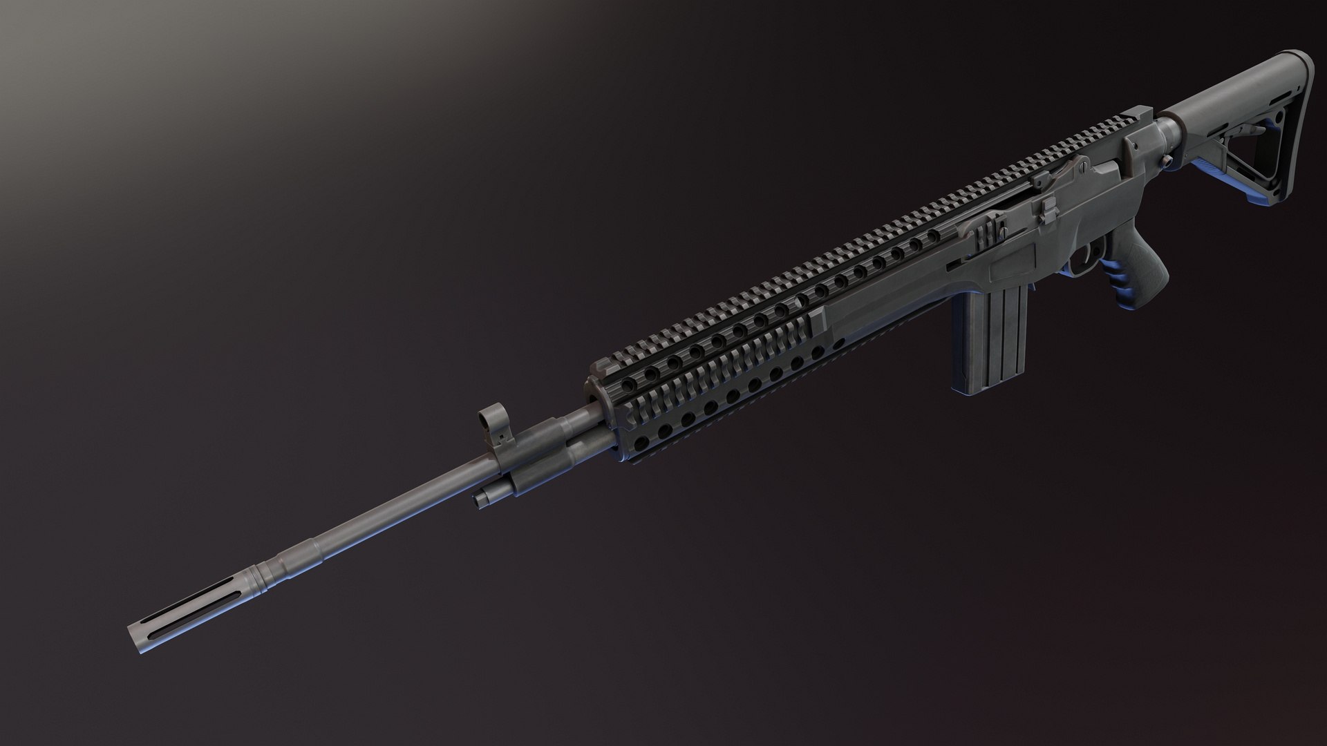M 14 Custom 3D Model - TurboSquid 2230936
