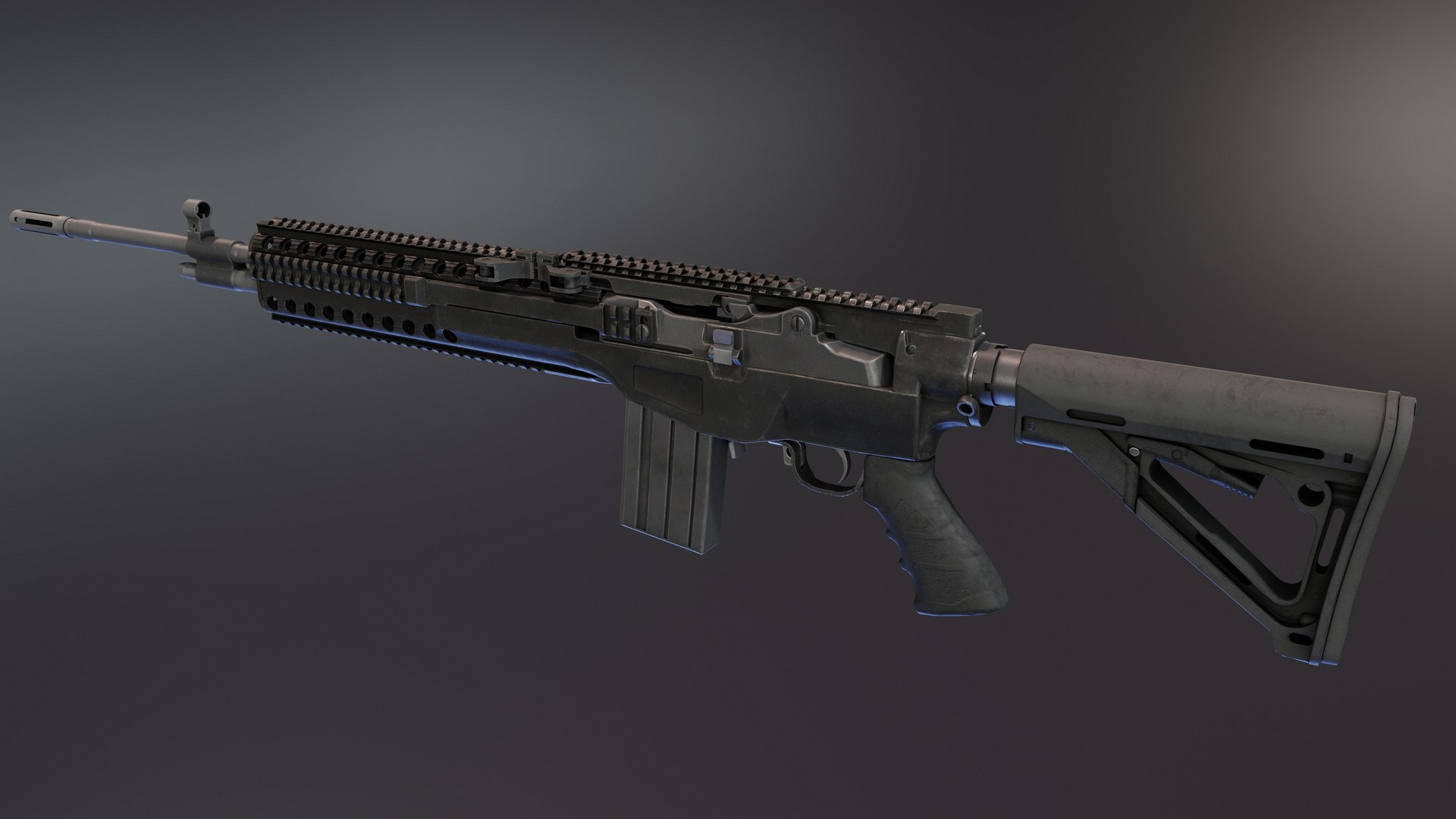 M 14 Custom 3D Model - TurboSquid 2230936