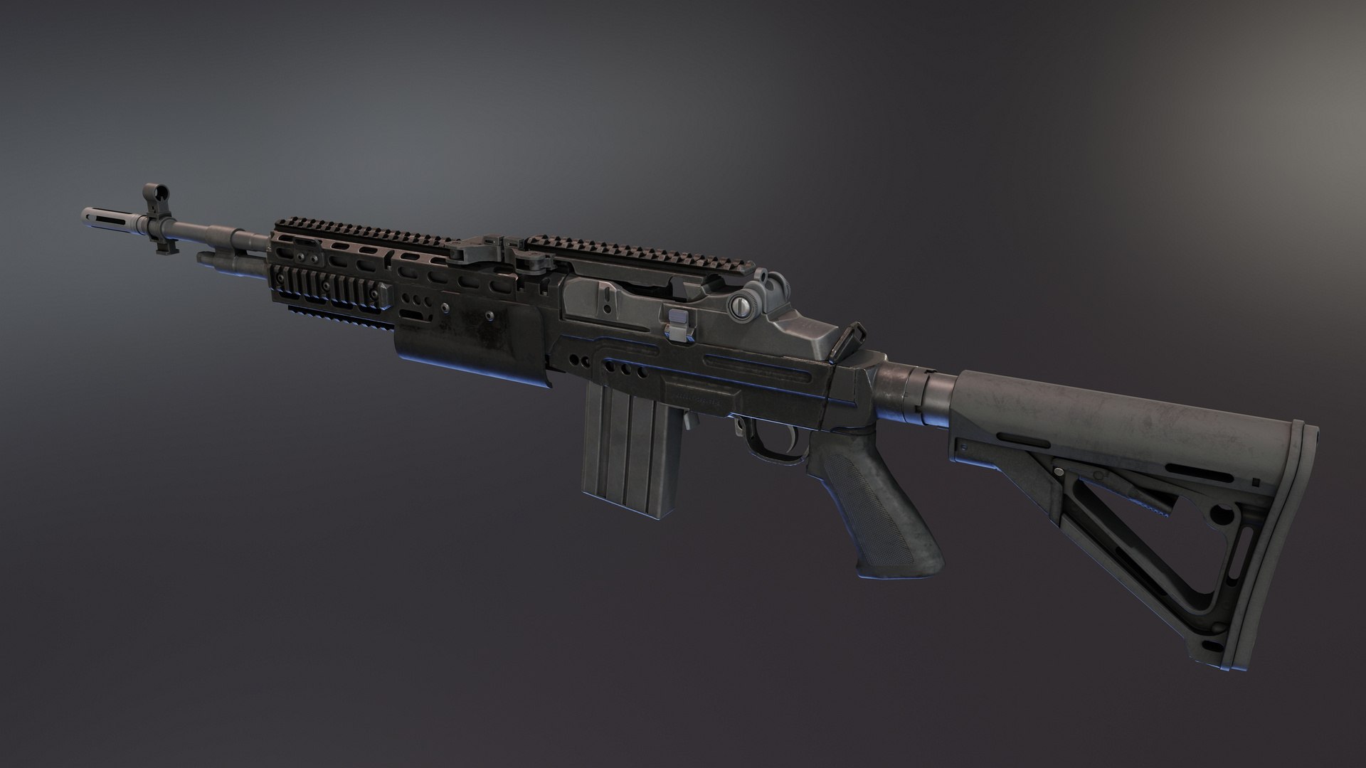 M 14 Custom 3D Model - TurboSquid 2230936