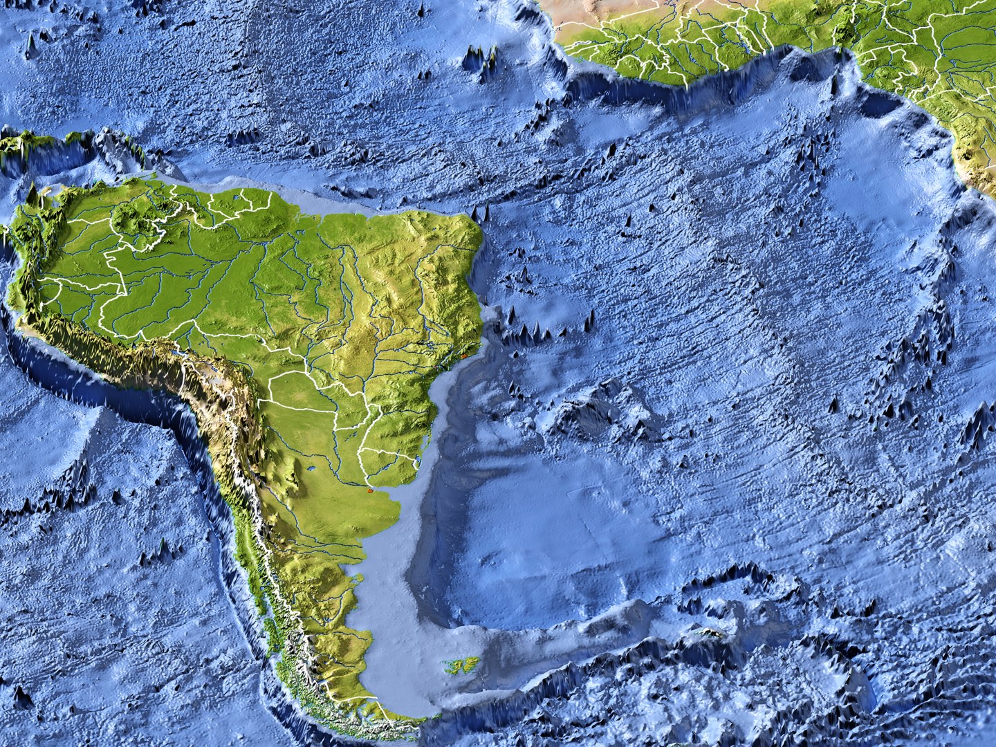 Relief World Seafloor Mercator Max