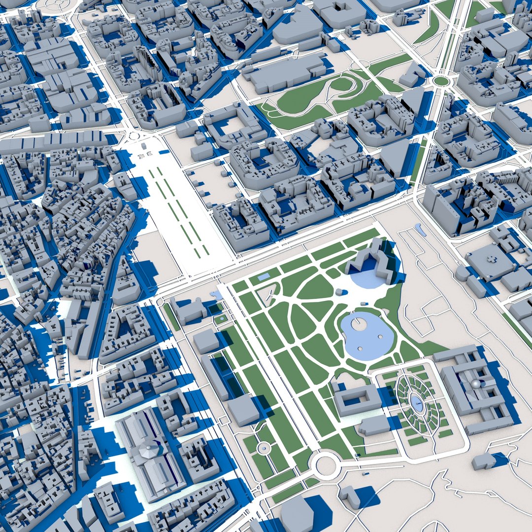 Part Of Barcelona City Spain 3D - TurboSquid 2416980