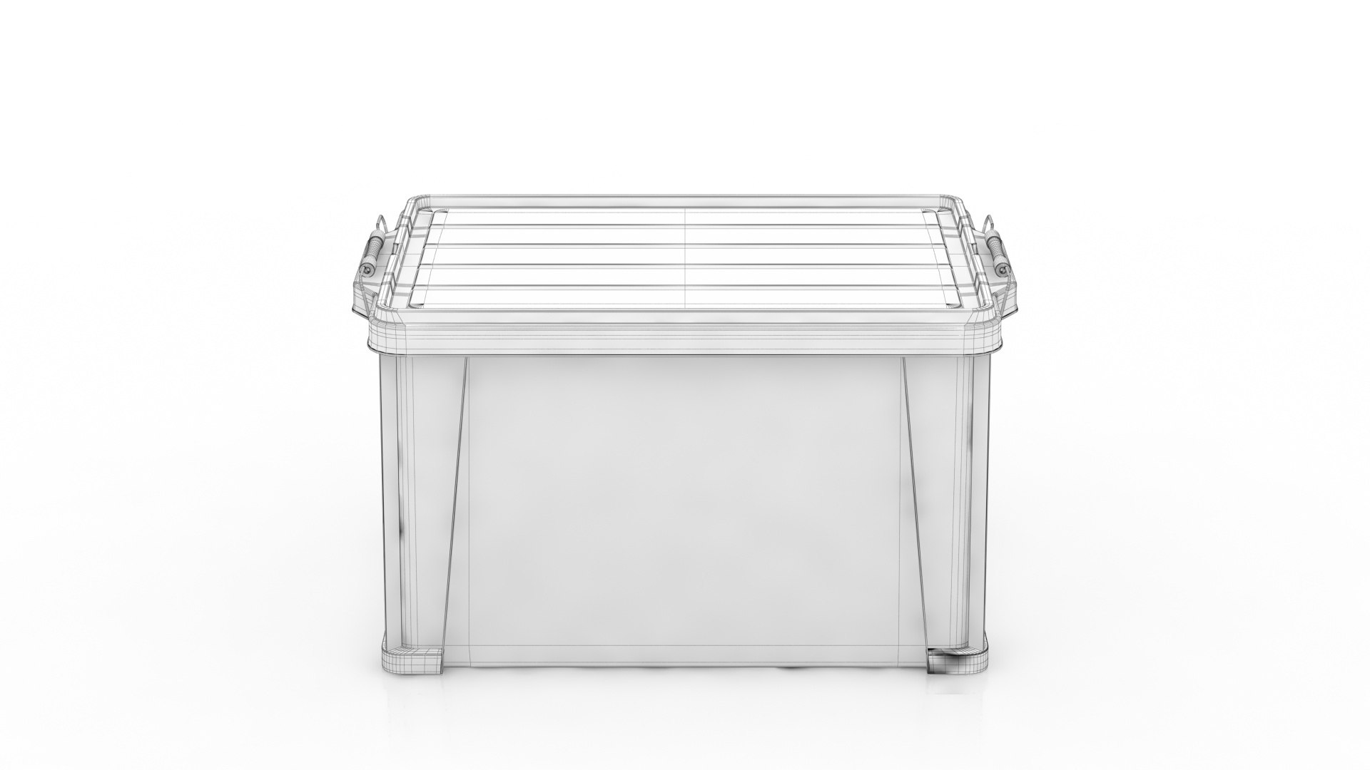 3D ST Box Buckle Container - TurboSquid 2352881