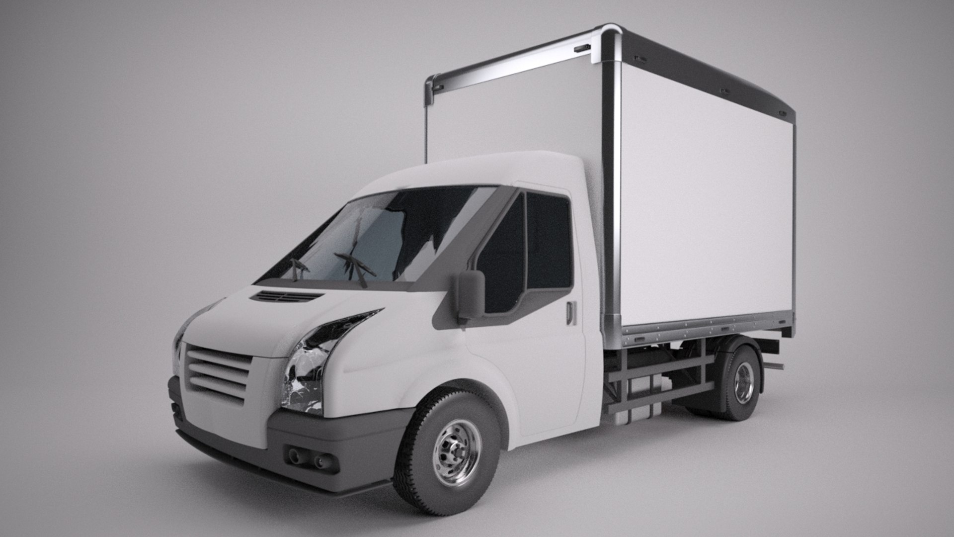 3d Van Box Model