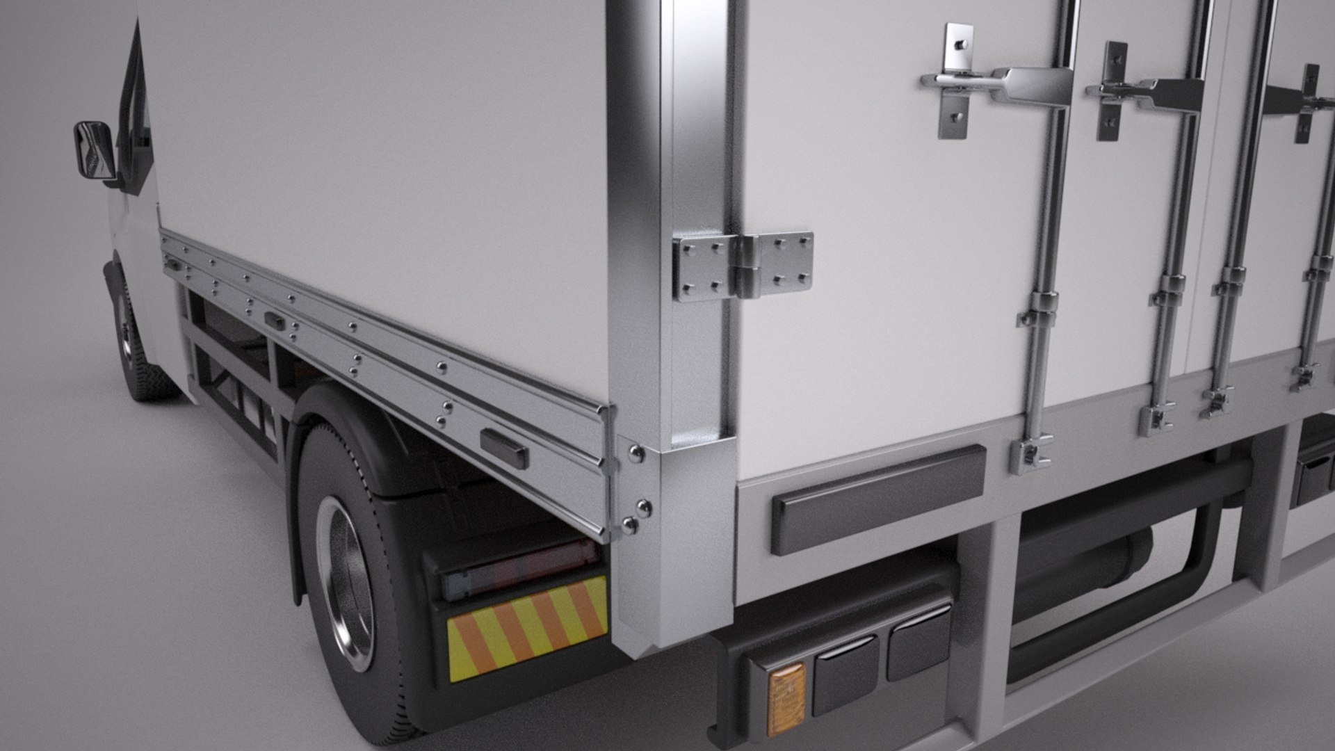 3d Van Box Model