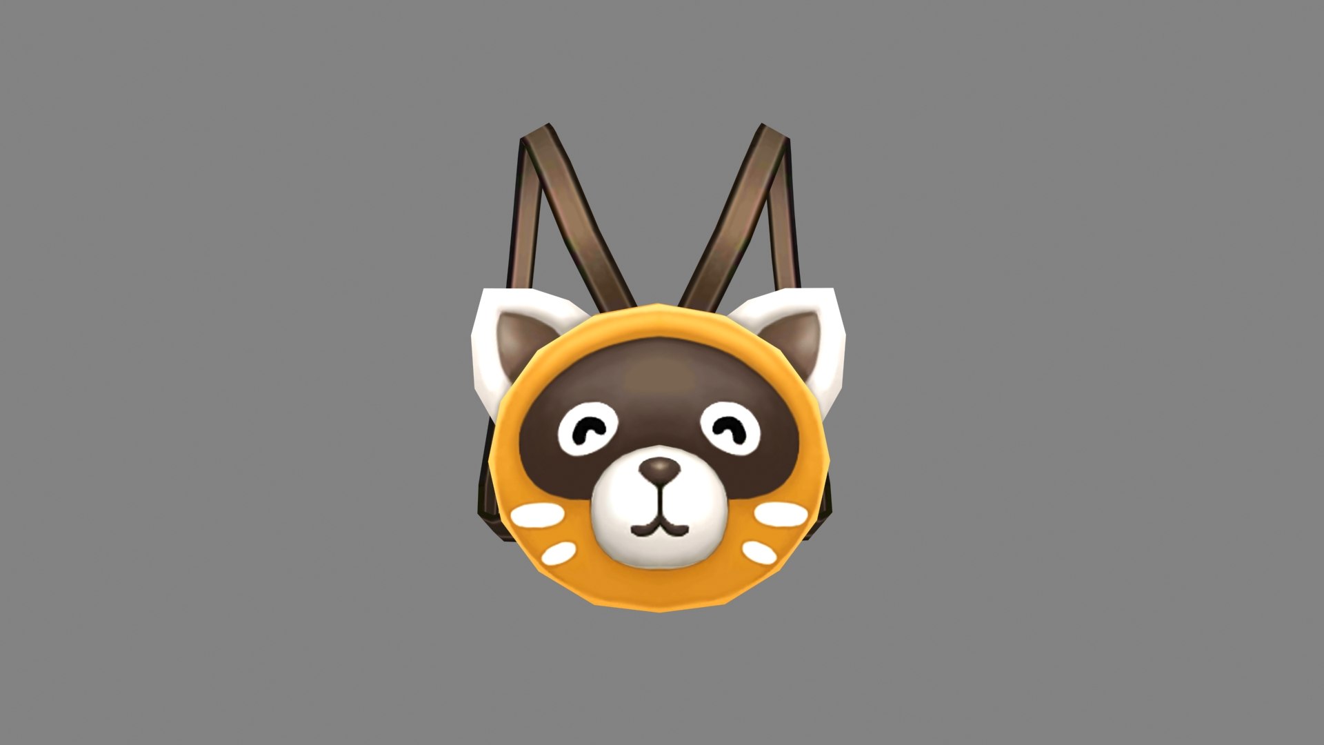 Cartoon Children School Bag - Raccoon Backpack 3D Model - TurboSquid ...