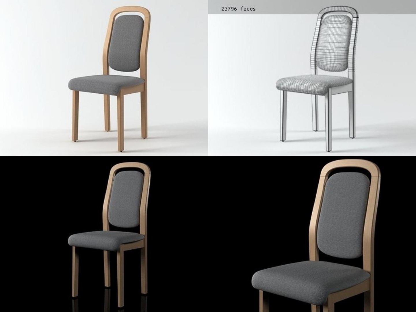 Free 3D Dana Chair - TurboSquid 1180431