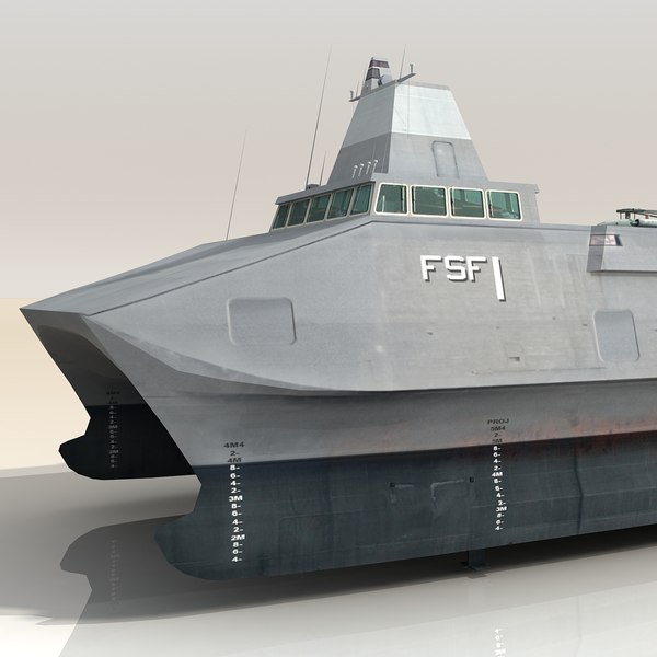 USS 씨 전투기 FSF 1 개와 2 개의 SH60시 호크 3D 모델 - TurboSquid 810978