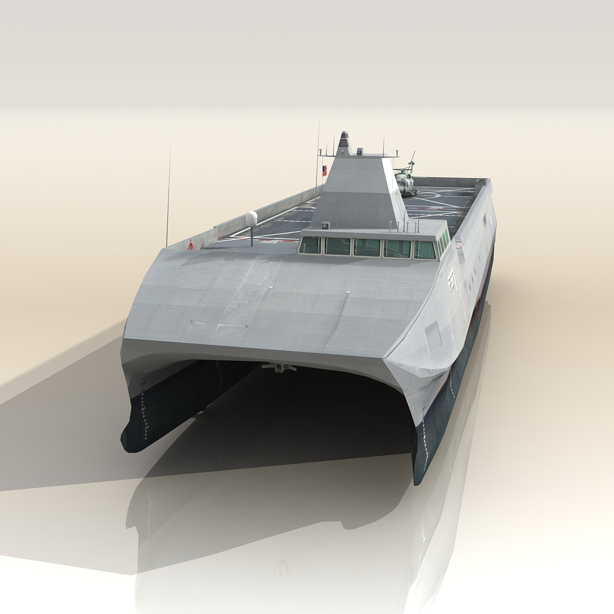 uss fsf 1 sea 3d max