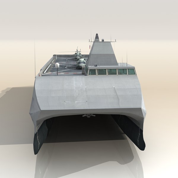 uss fsf 1 sea 3d max