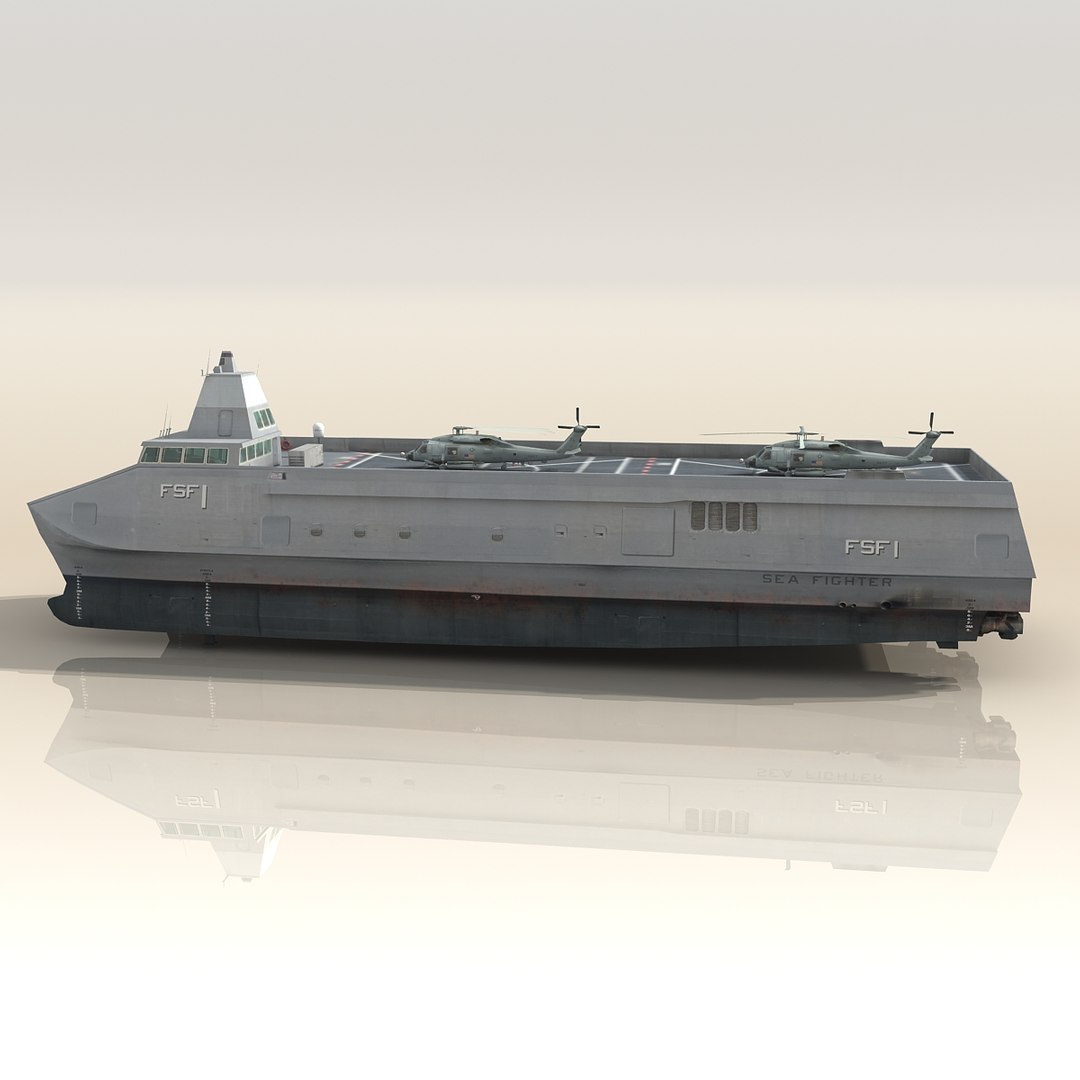 Uss Fsf 1 Sea 3d Max
