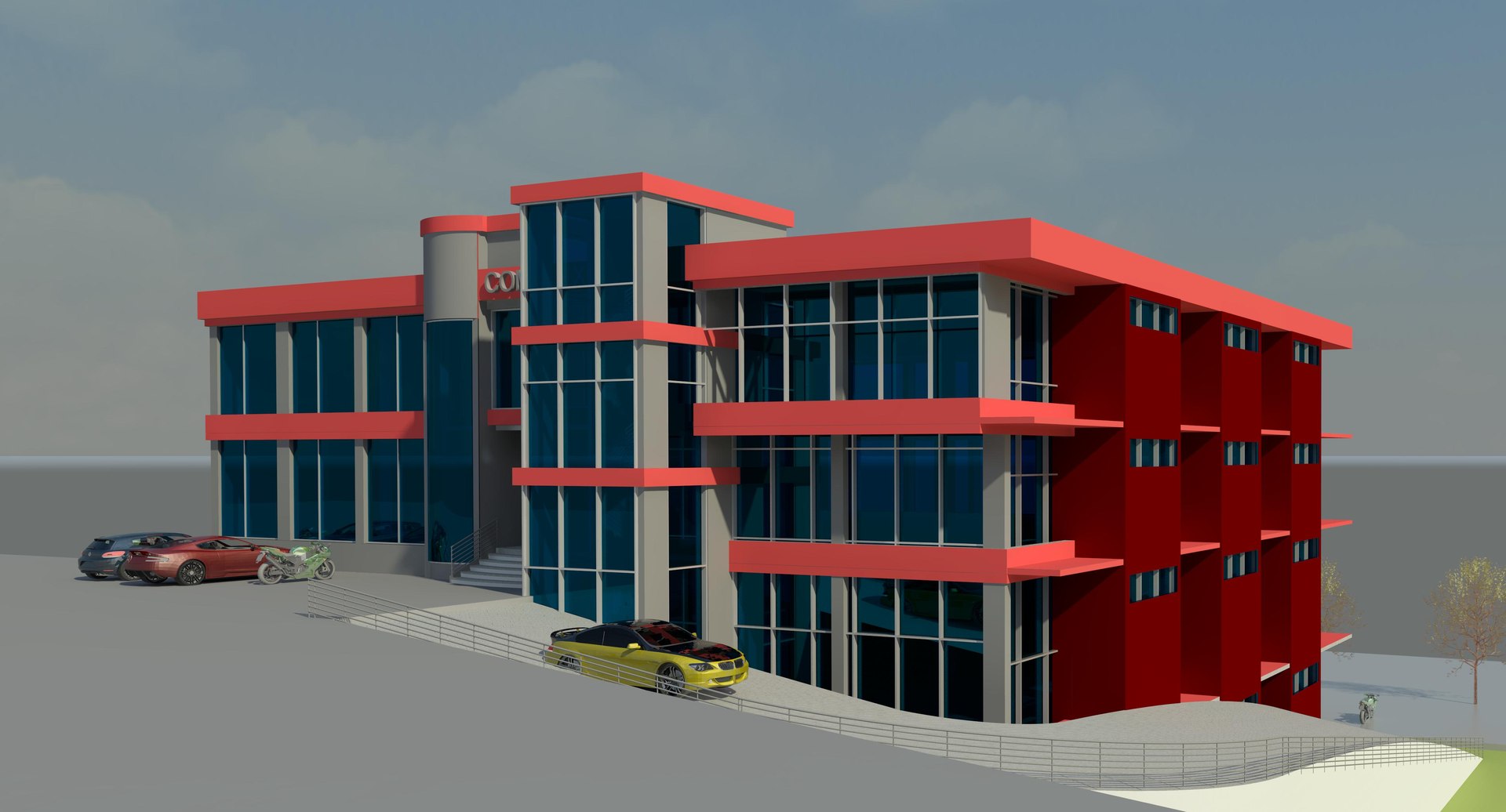 Revit Shopping Mall Rvt