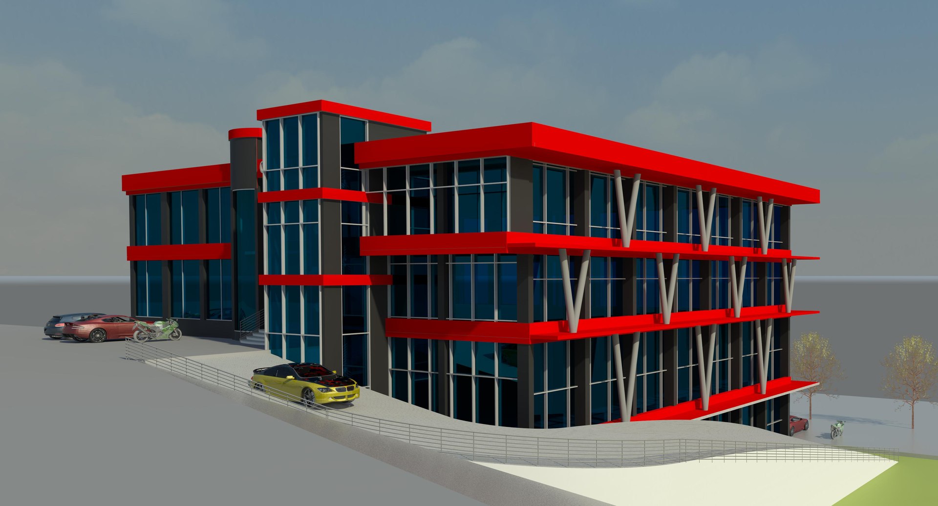 Revit Shopping Mall Rvt