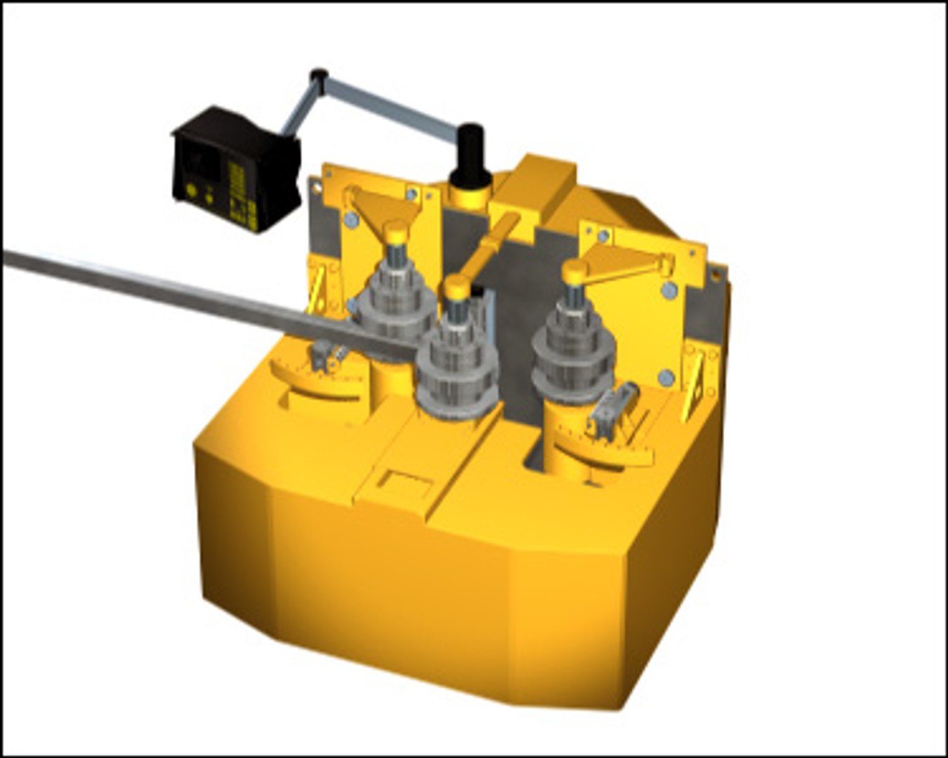 3d Model Of Machine Bend