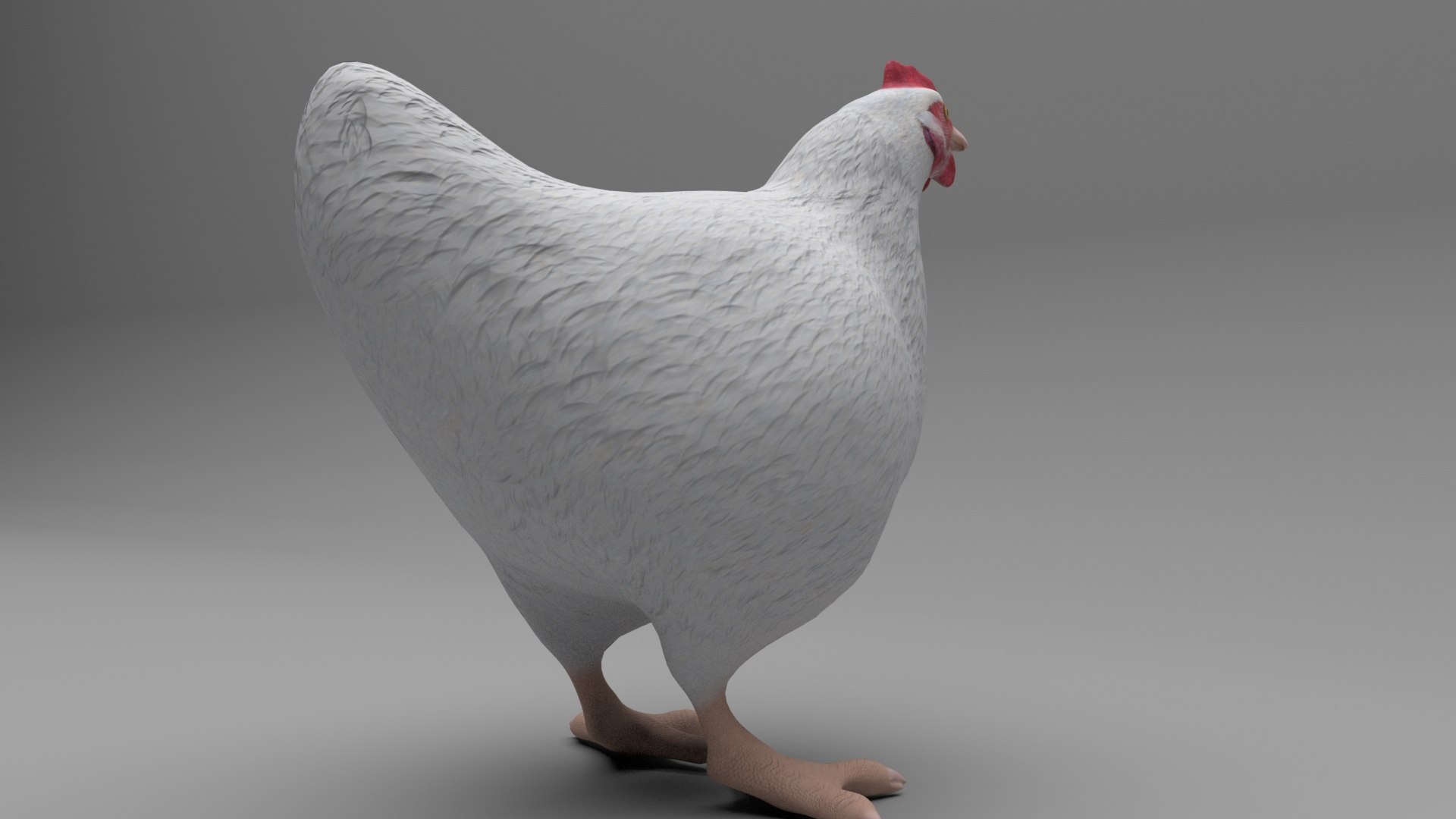3D Chicken Model - TurboSquid 1615975
