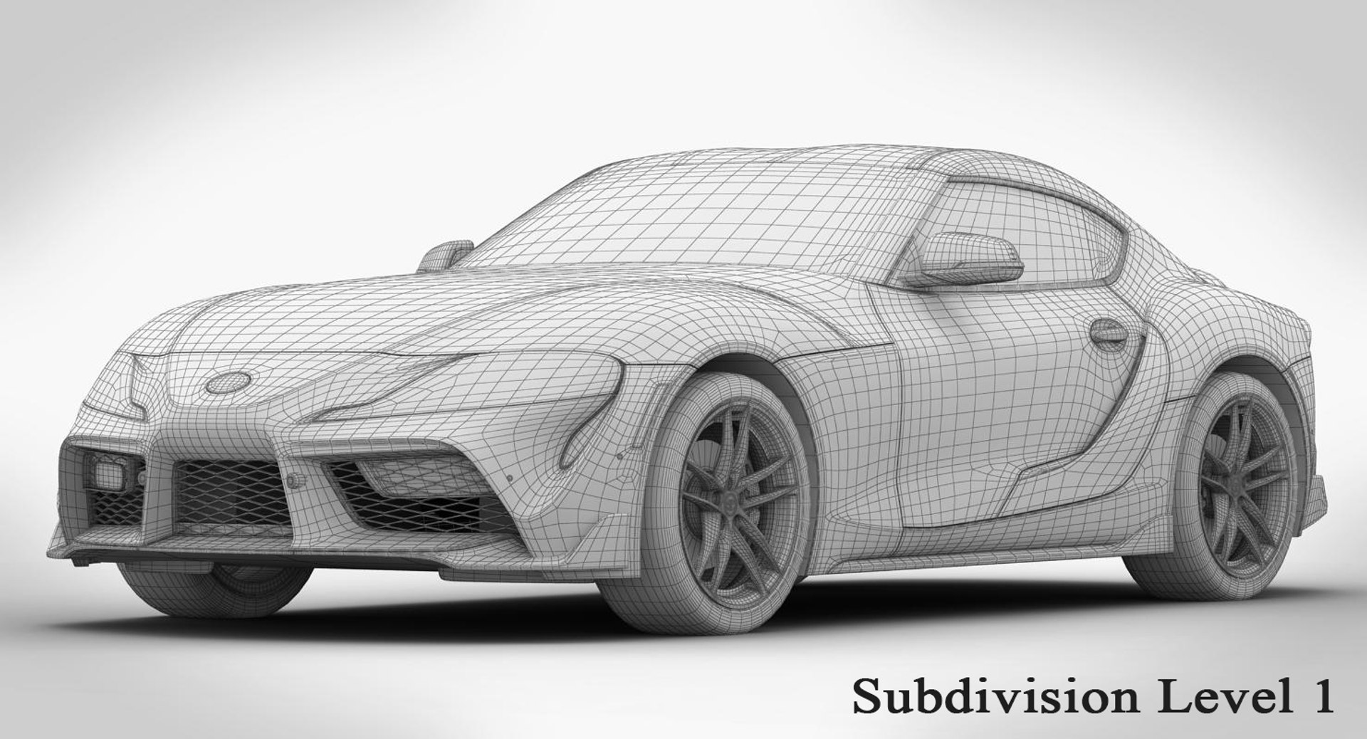 Toyota Supra 3D - TurboSquid 1455176