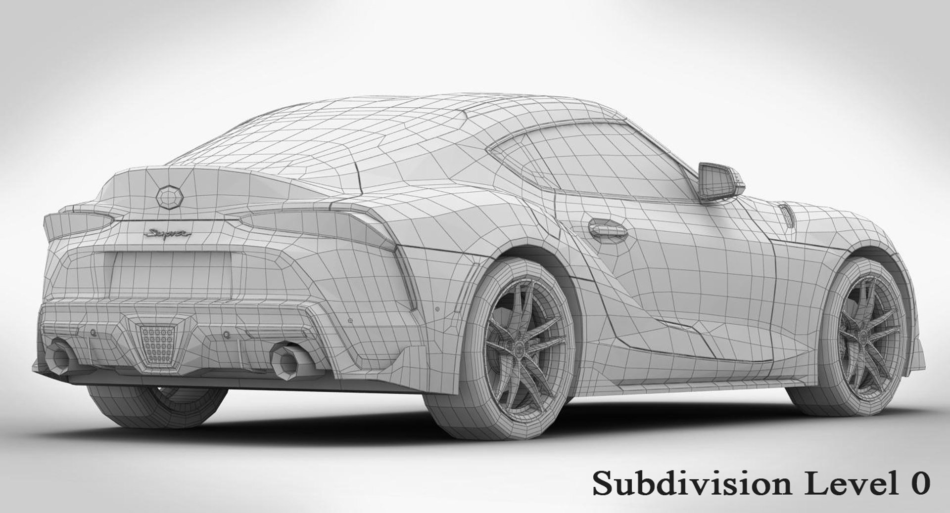 Toyota Supra 3D - TurboSquid 1455176