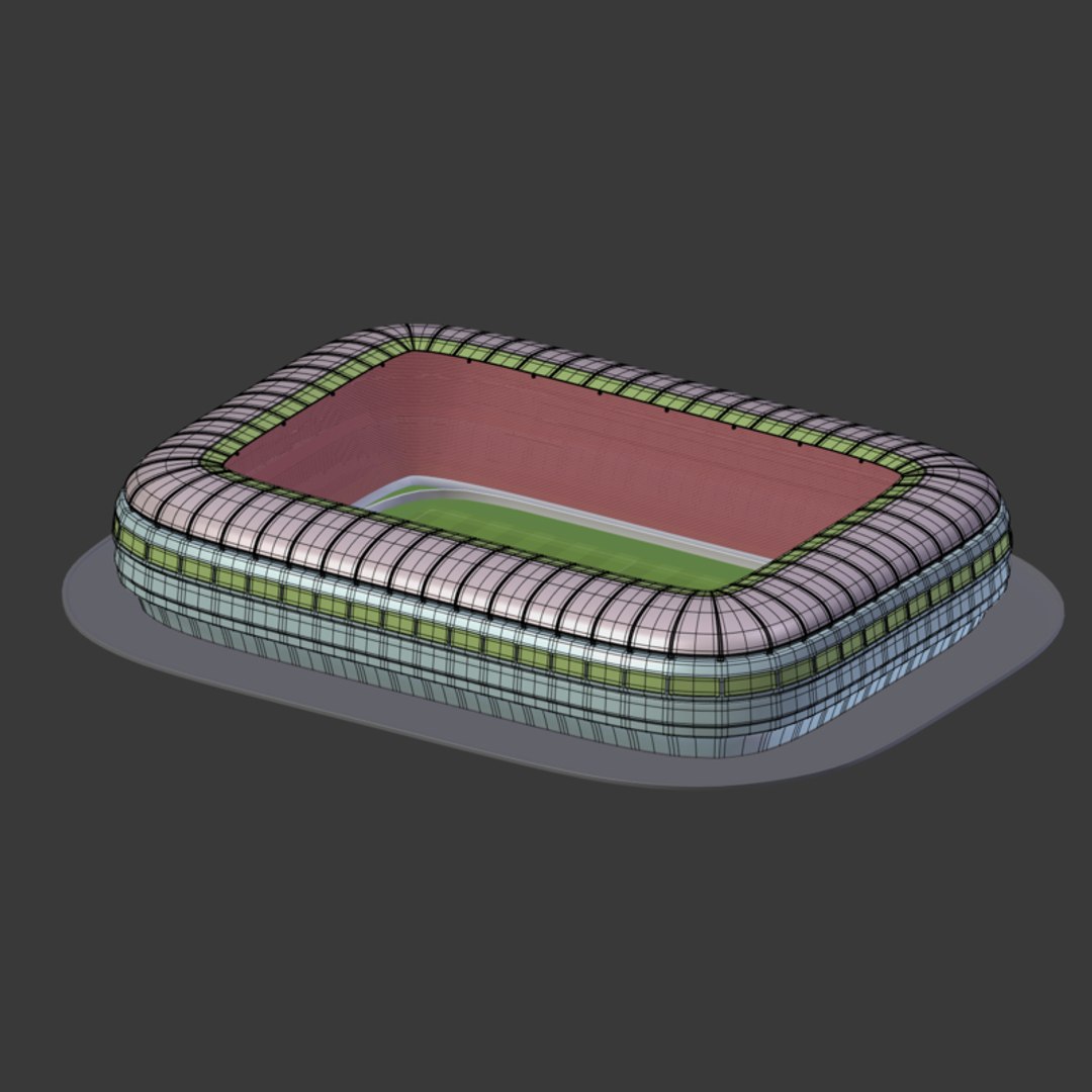 Soccer Stadium Model - TurboSquid 1221443