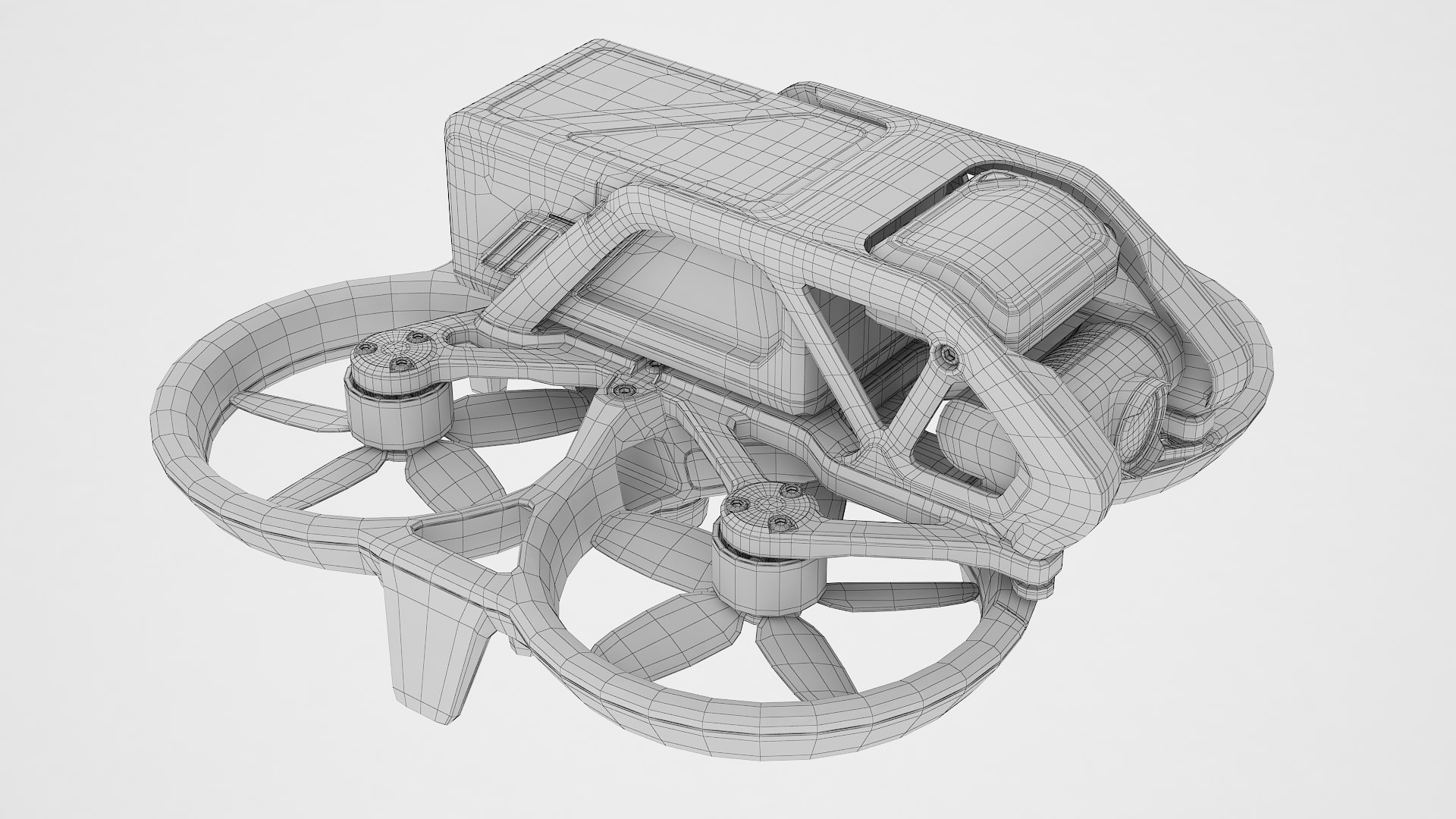 Drone Generic 08 3D Model - TurboSquid 2001994