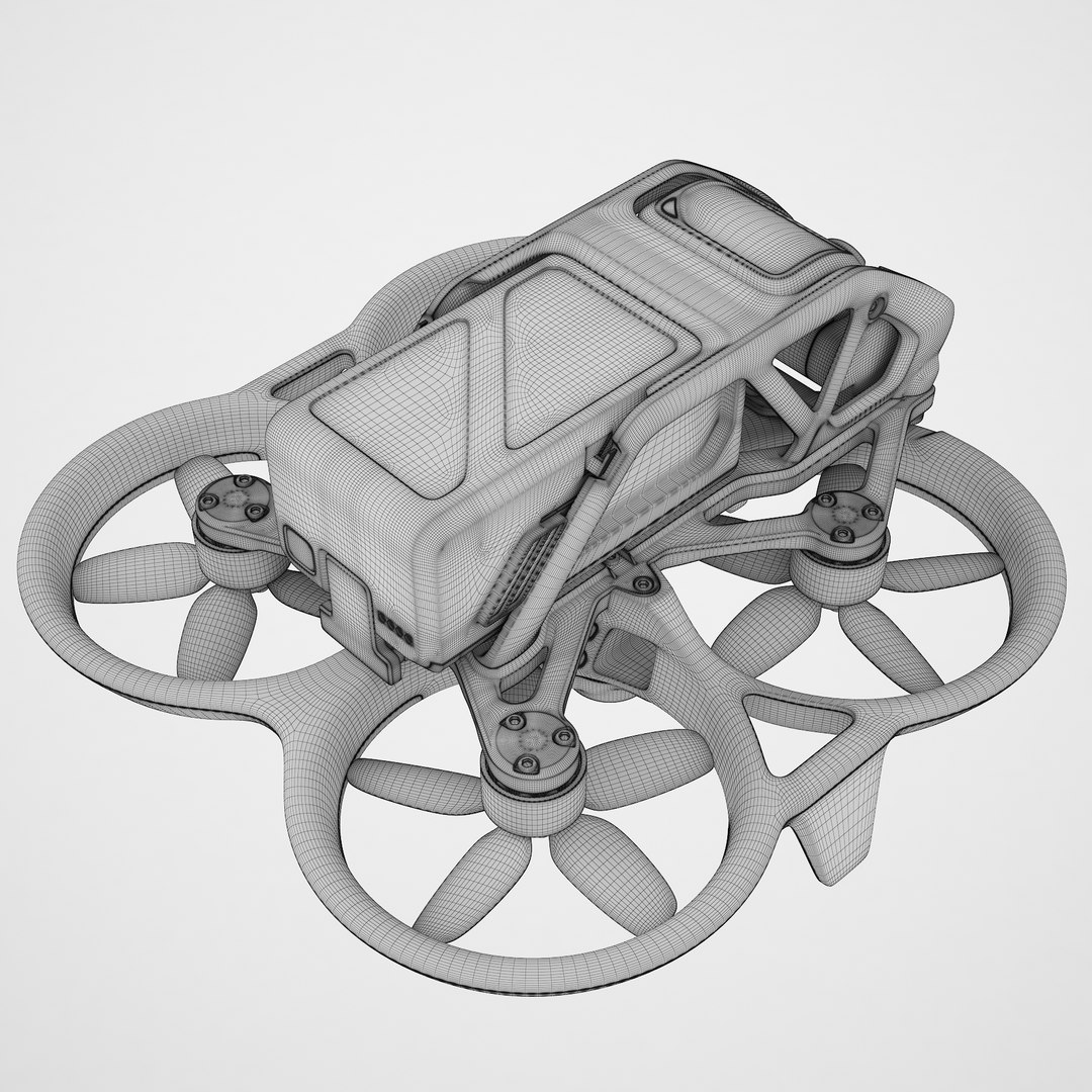 Drone Generic 08 3D Model - TurboSquid 2001994