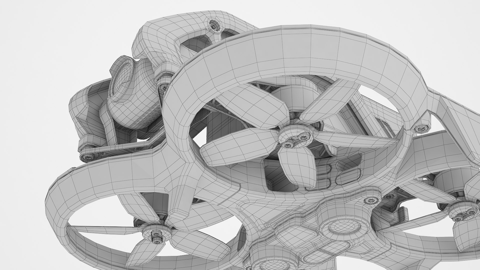 Drone Generic 08 3D Model - TurboSquid 2001994