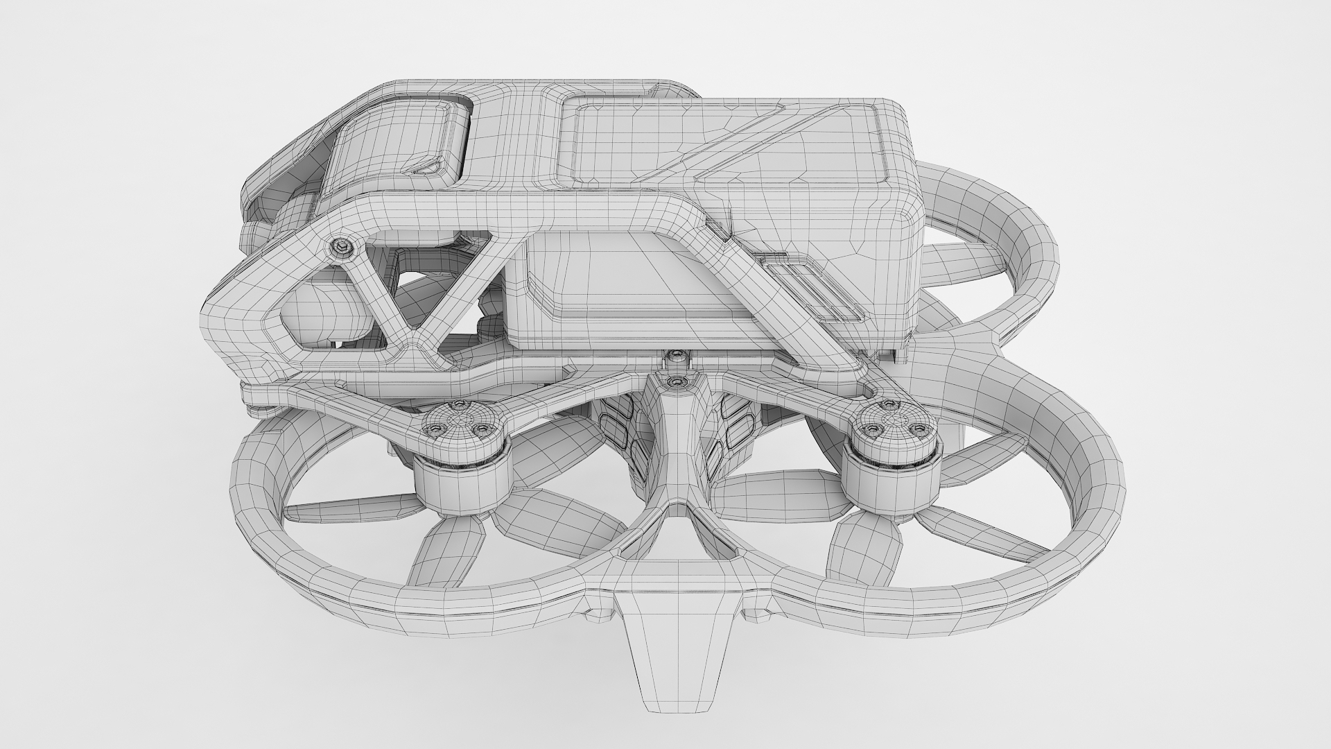 Drone Generic 08 3D Model - TurboSquid 2001994