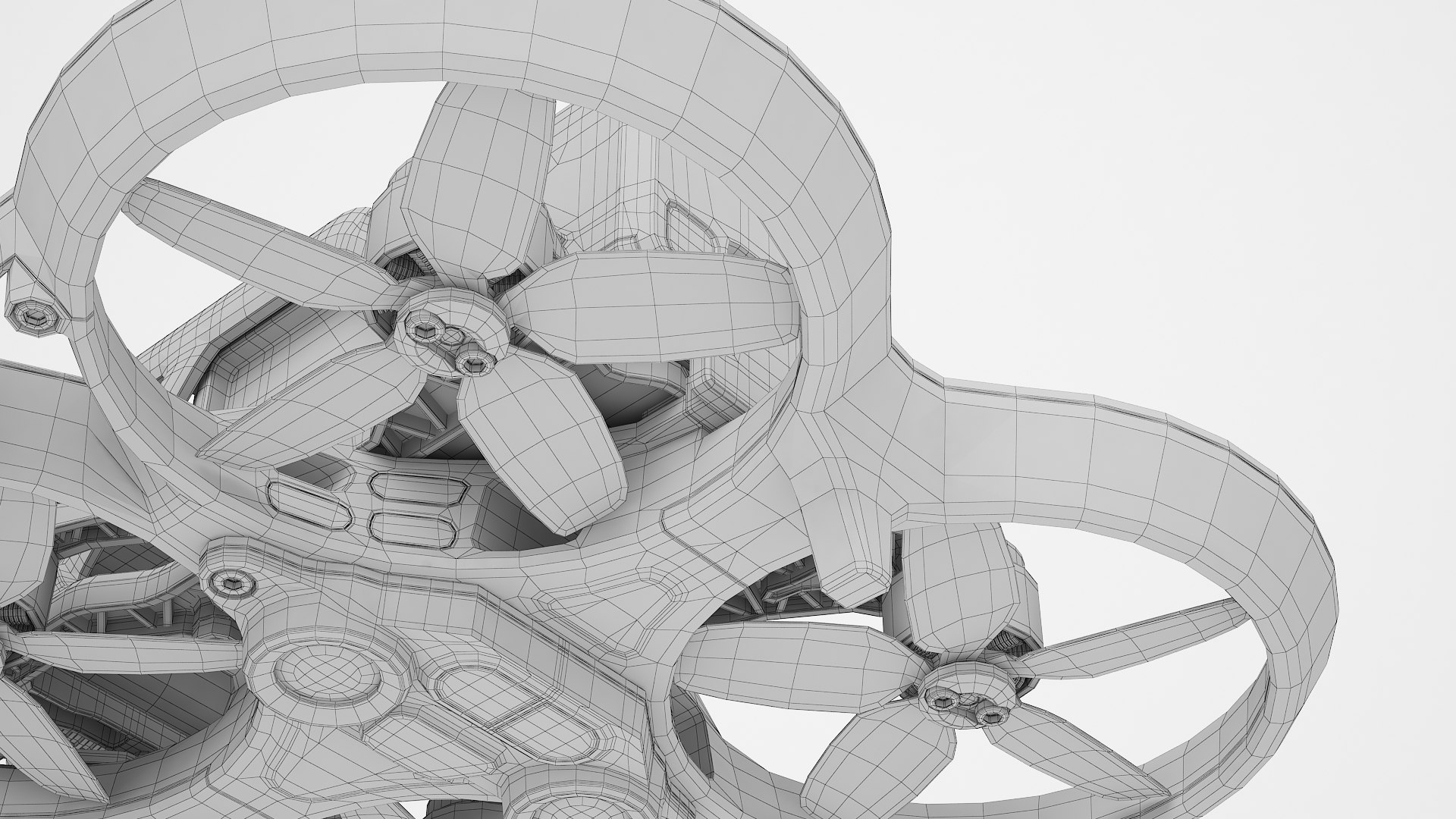 Drone Generic 08 3D Model - TurboSquid 2001994
