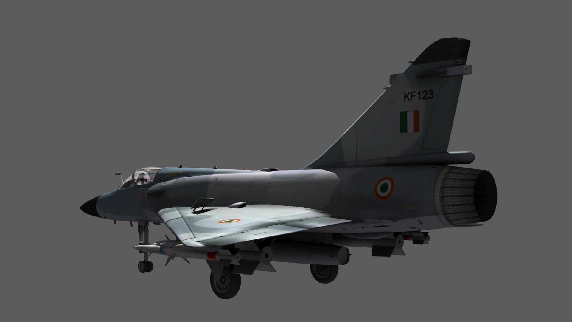 Mirage 2000 And Rafale India Model - TurboSquid 1849814