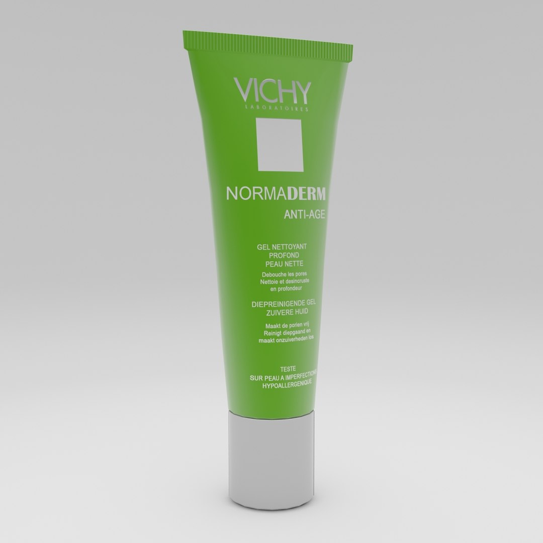 3d Vichy Normaderm Cream Model