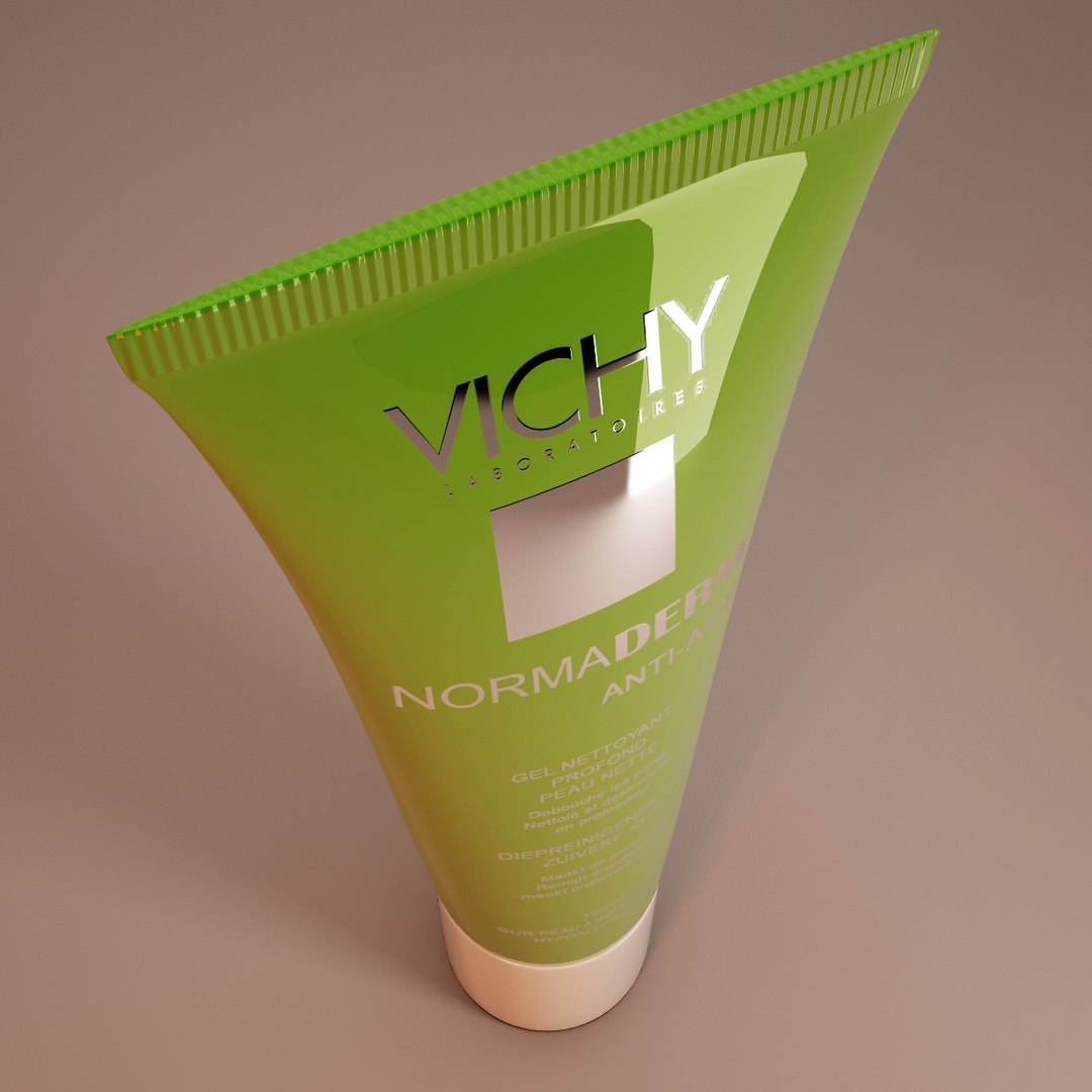 3d Vichy Normaderm Cream Model