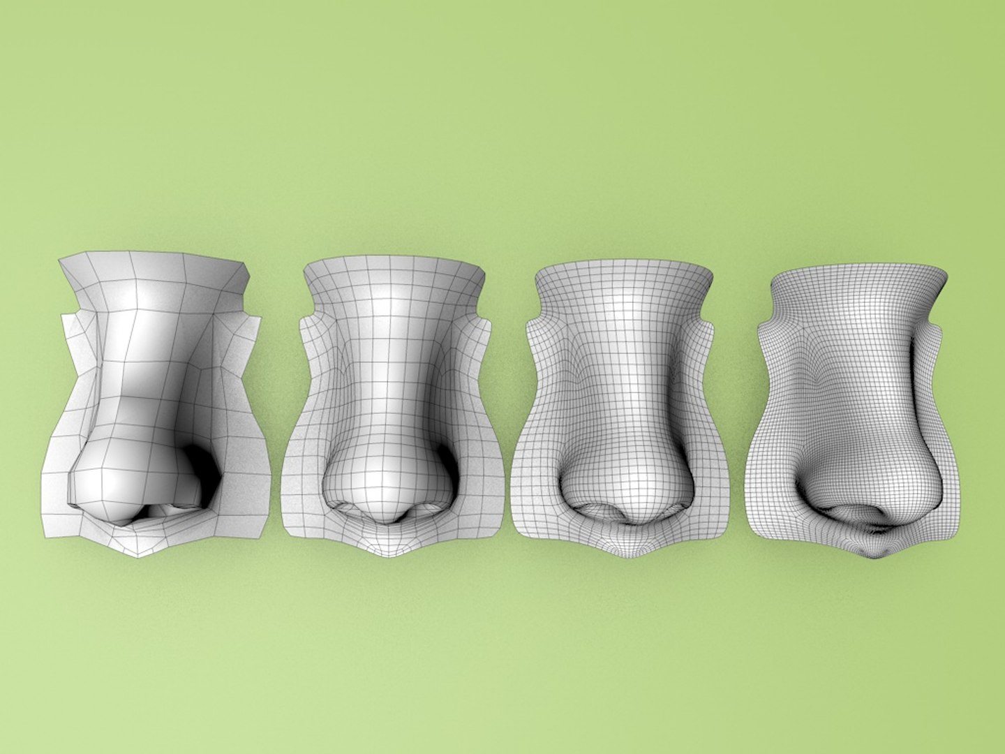Nose Nos 3D Model - TurboSquid 1168162