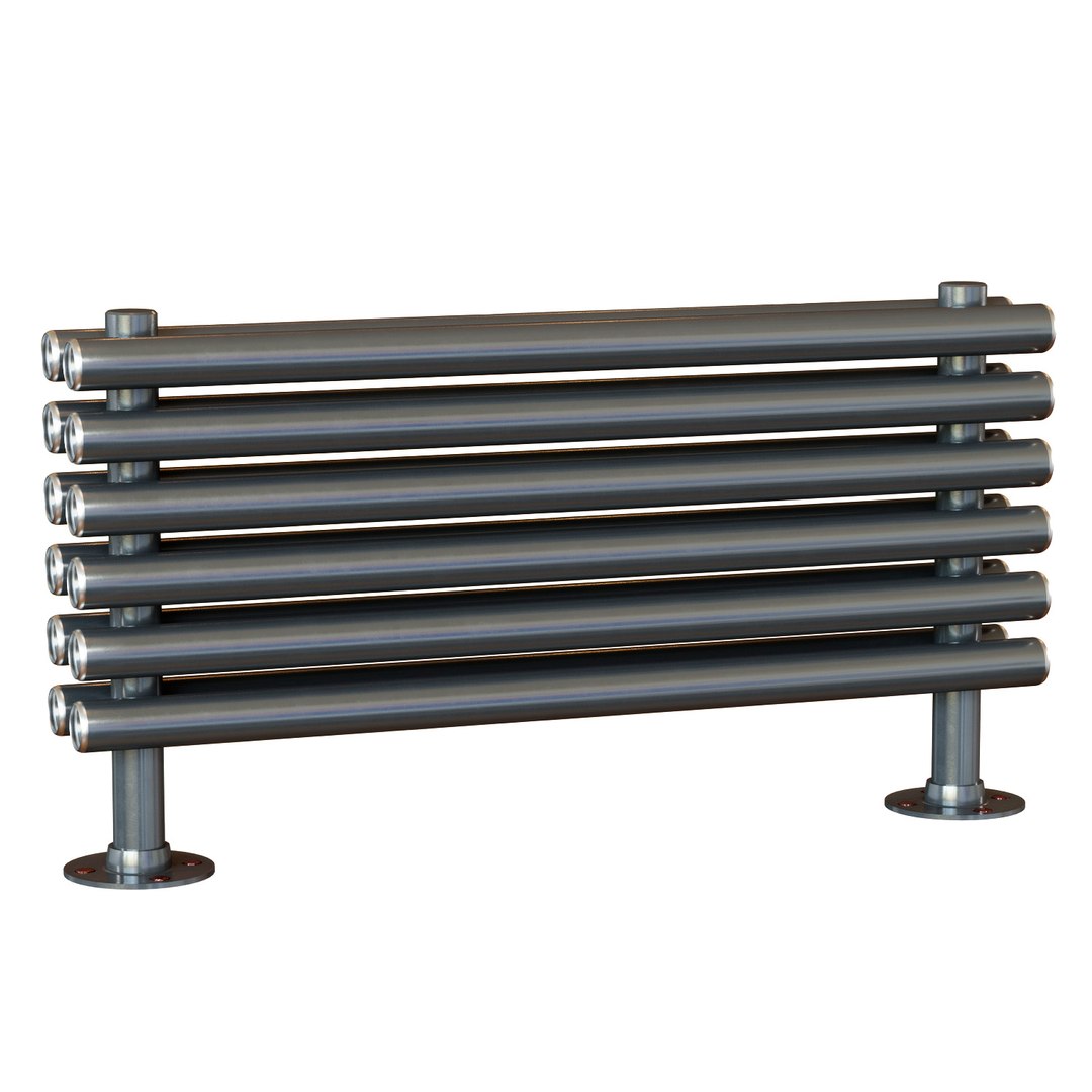Steel Tubular Radiator Model - TurboSquid 1562015