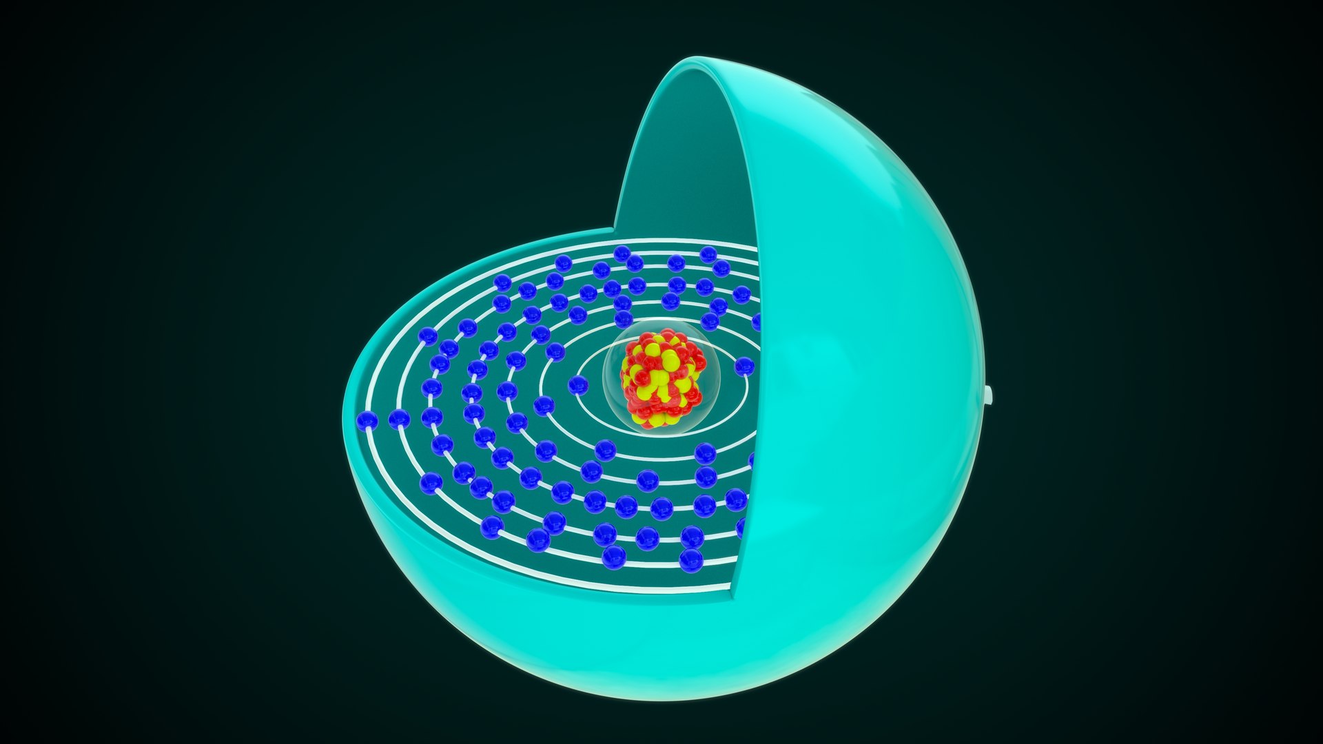 3D Meitnerium Chemical Element model - TurboSquid 2143712