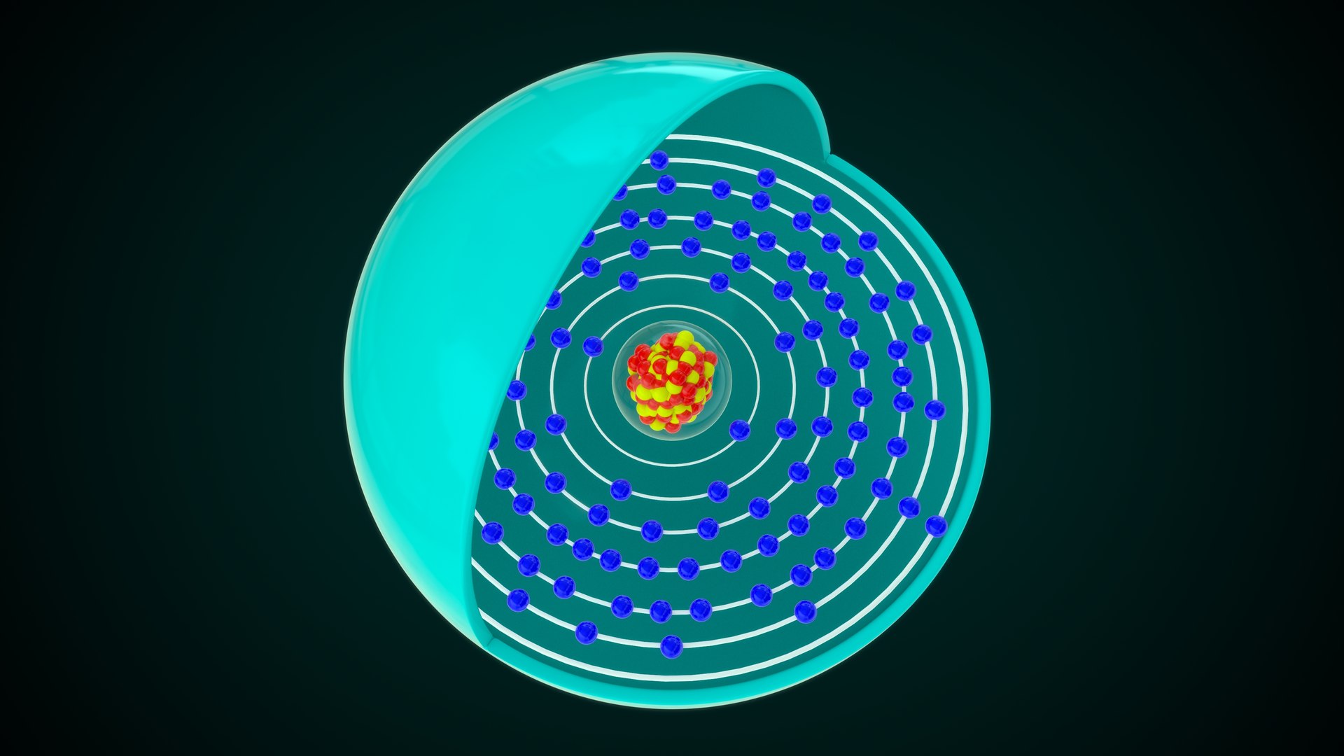 3D Meitnerium Chemical Element model - TurboSquid 2143712
