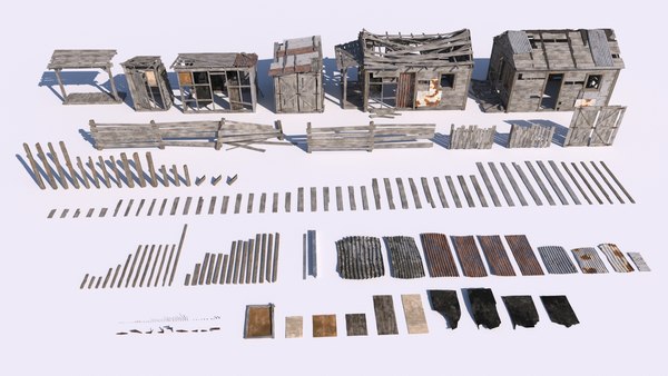Destroyed Building Blender Models for Download | TurboSquid