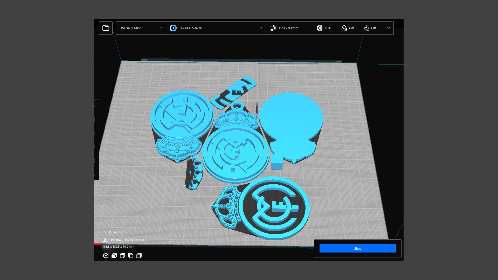 Real Madrid Logo Team Printable And Renderable Keychan 3D Model - TurboSquid 2227034