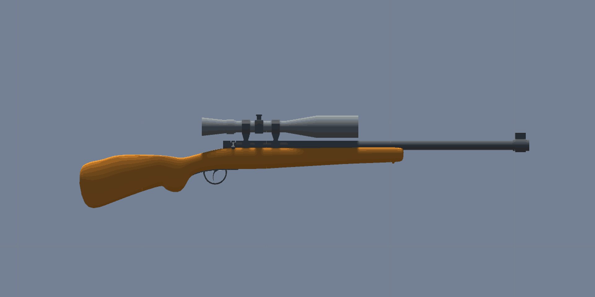 Cartoon Sniper 3D Model - TurboSquid 1467111