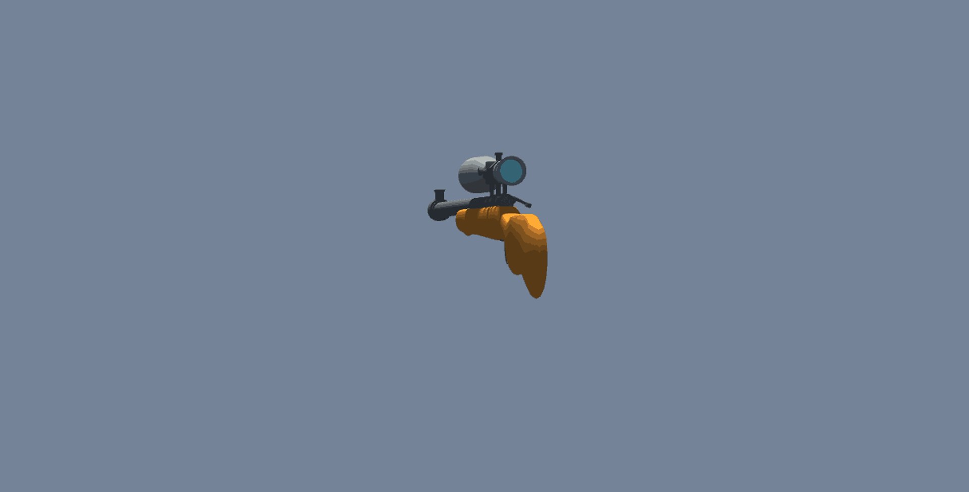 Cartoon Sniper 3D Model - TurboSquid 1467111