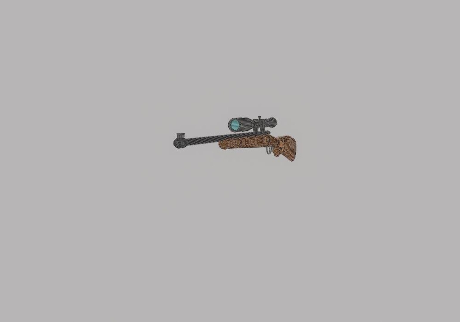 Cartoon Sniper 3D Model - TurboSquid 1467111