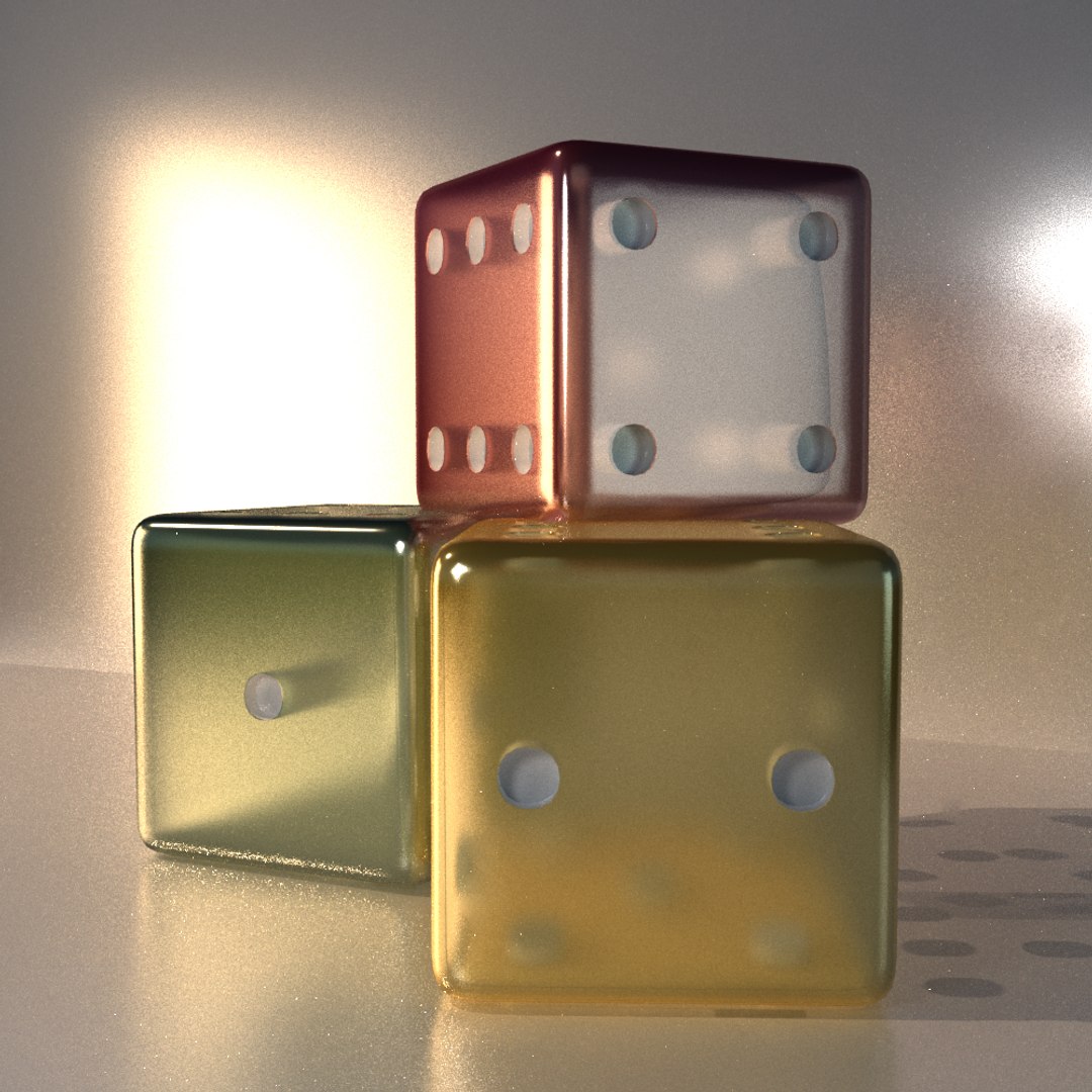 Playing Cube 3D - TurboSquid 1342239