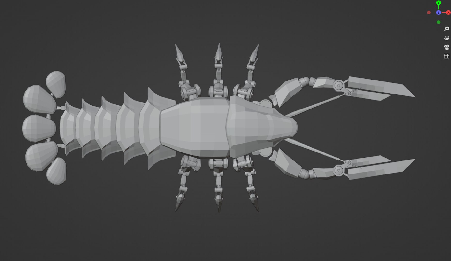 3D RoboLobster - TurboSquid 1773927