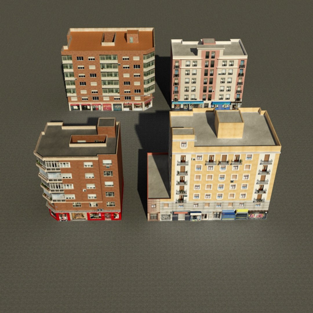 3d 3ds building 73-76 collections