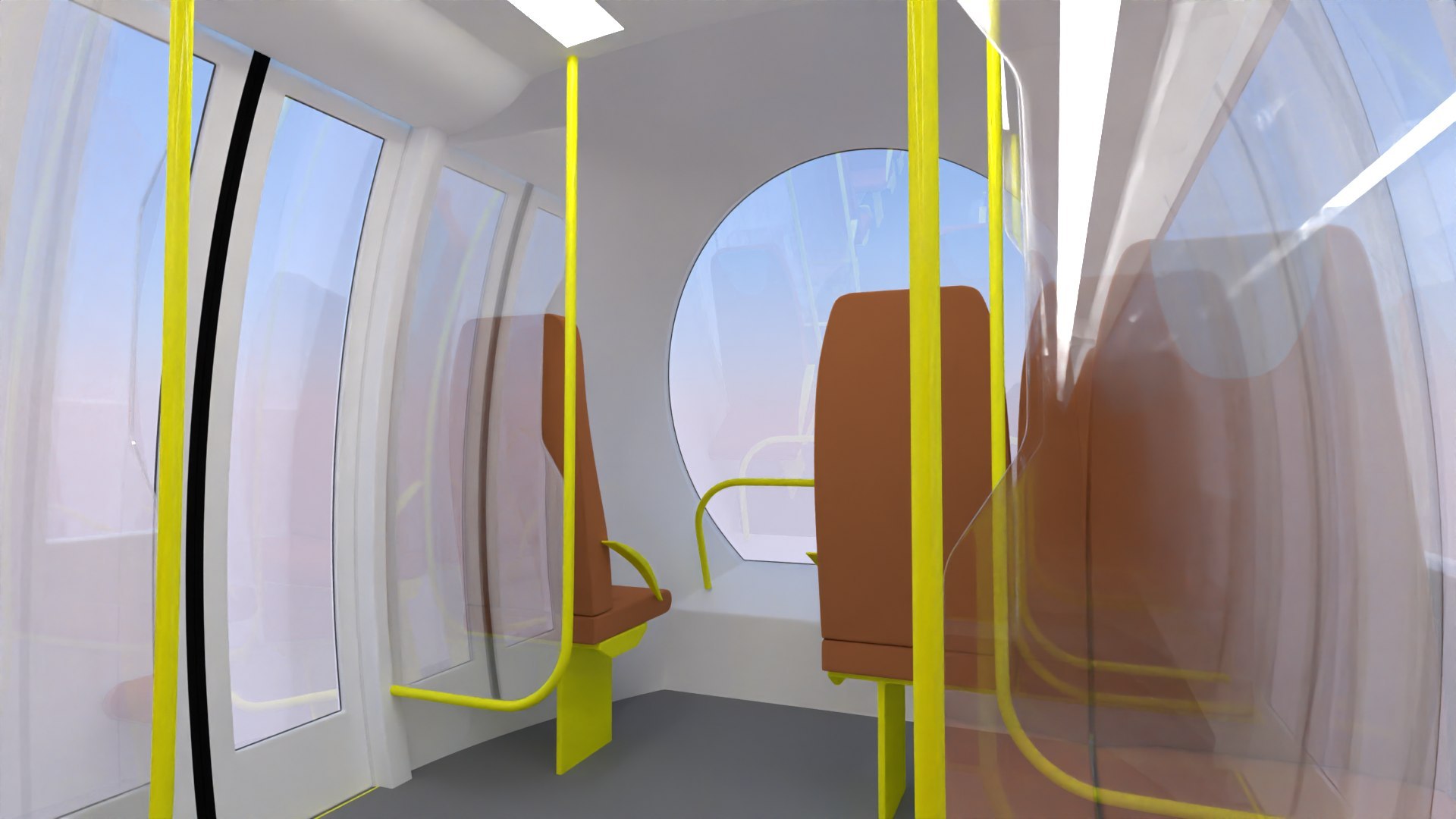 Tesla Robovan Future Train And Truck 3D Model - TurboSquid 2326541