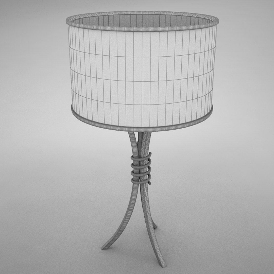 3ds max lamp scene
